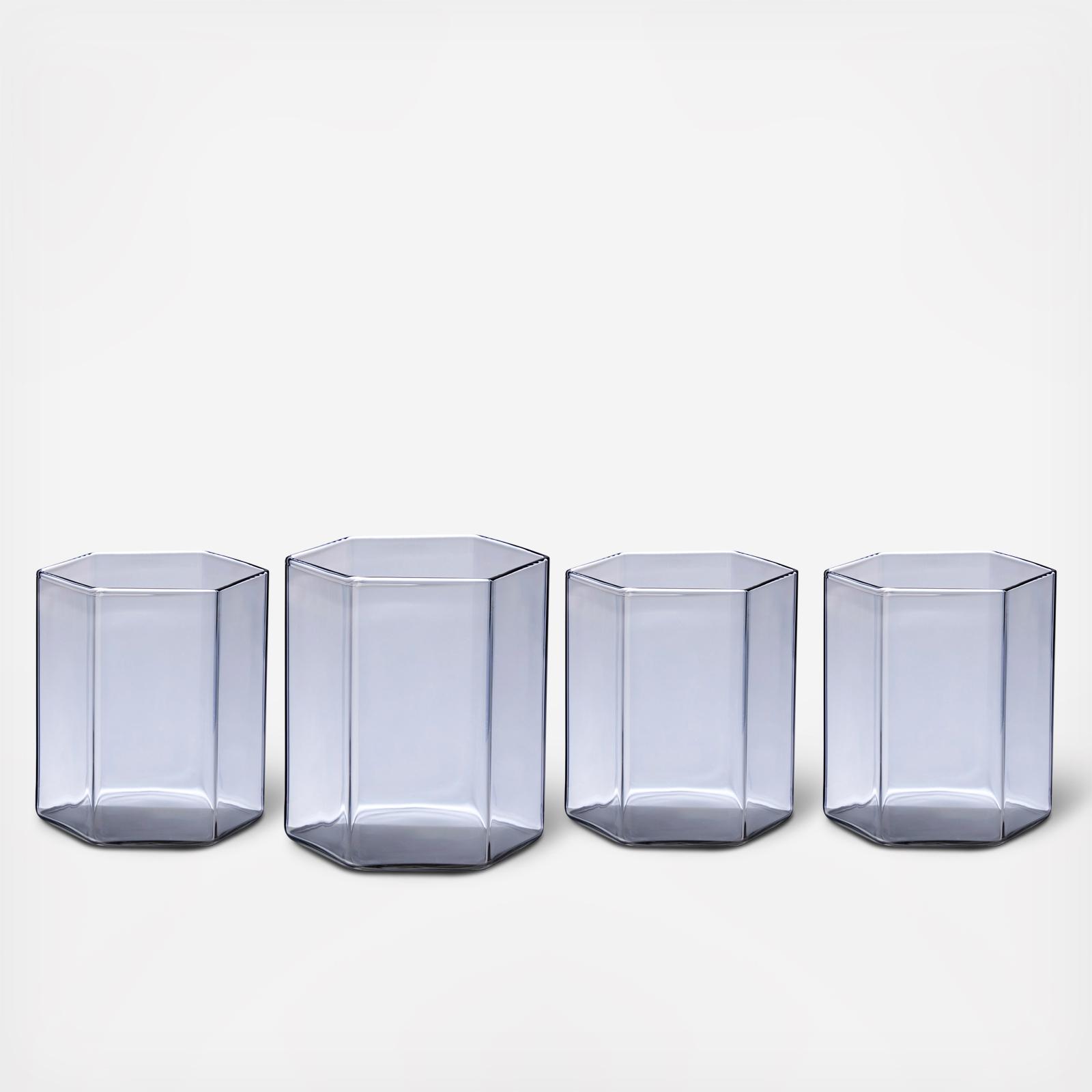 Godinger, Helix Double Old Fashion Glass, Set of 4 - Zola