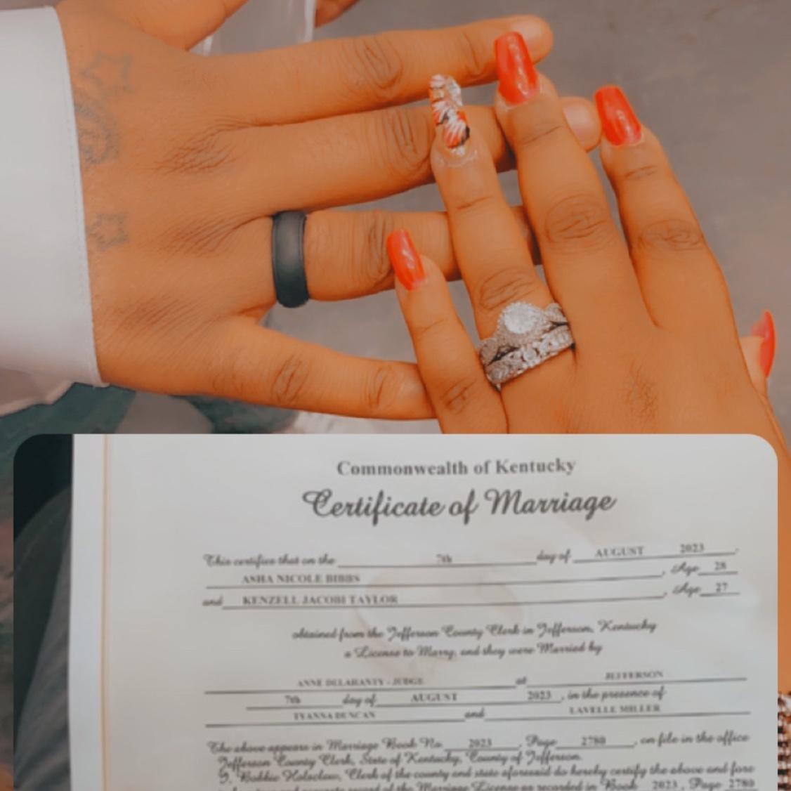 Asha Taylor and Kenzell Taylor's Wedding Website