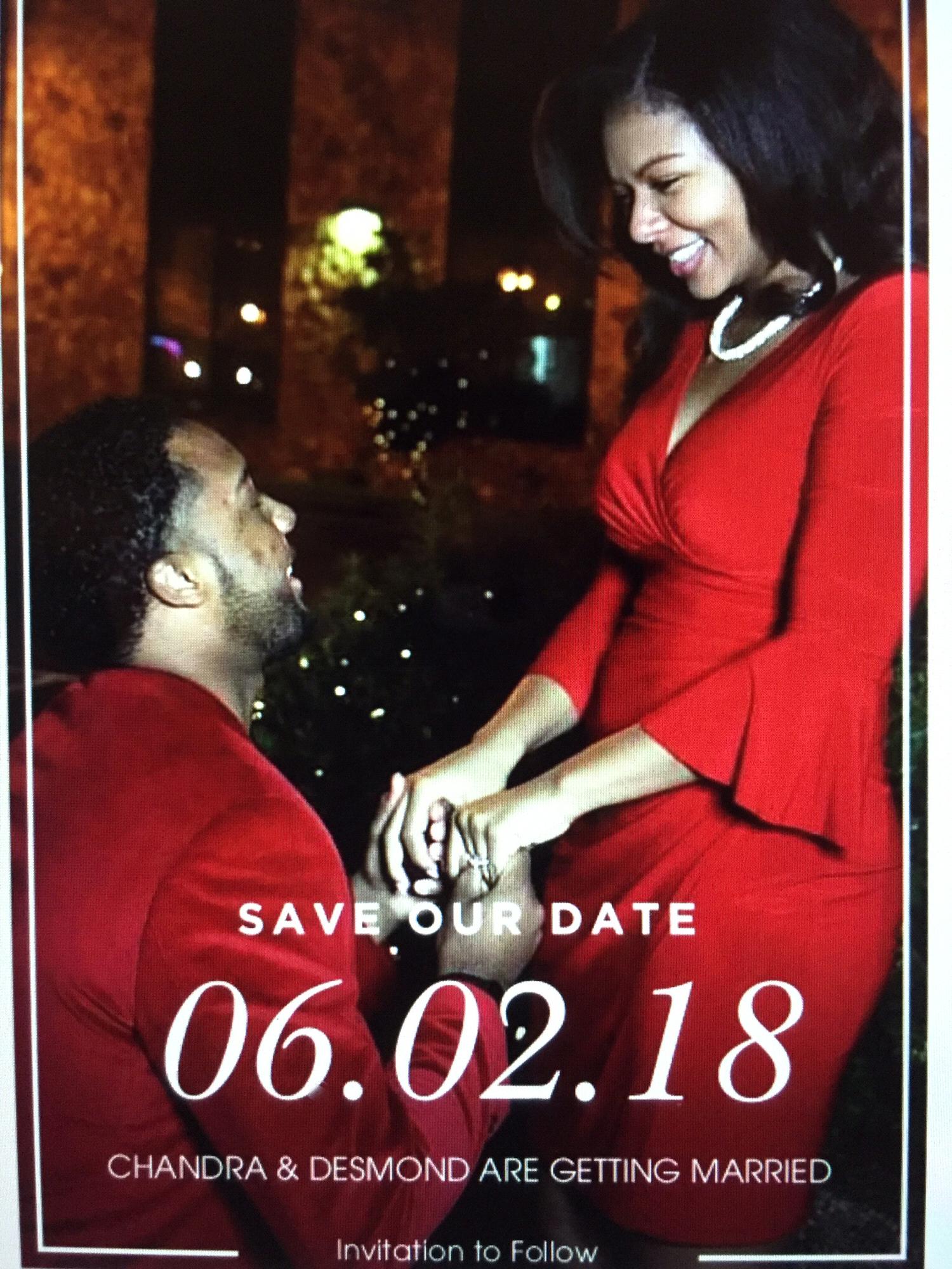 Chandra Jones and Desmond Haymon's Wedding Website