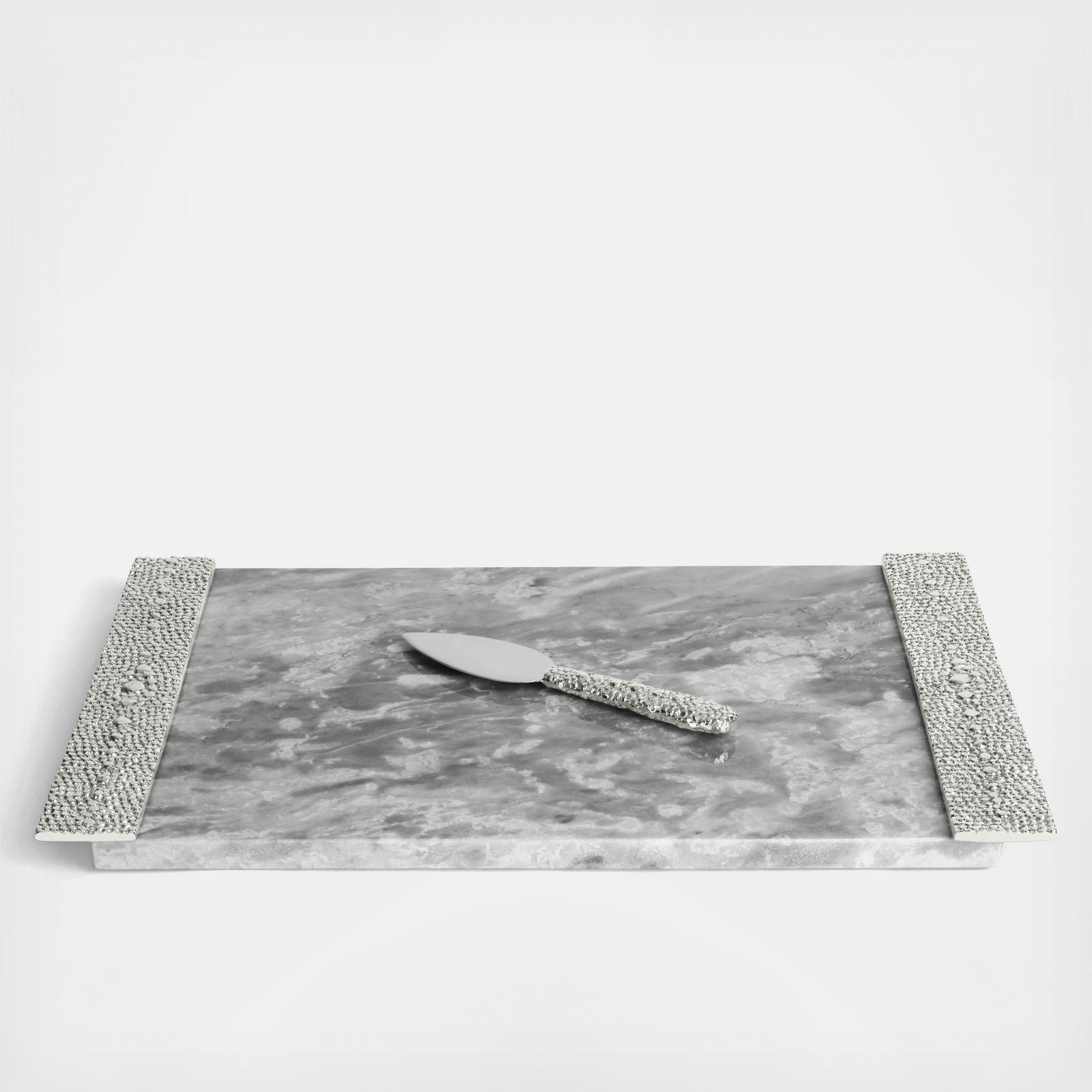 Michael Aram, Shagreen Cheese Board with Knife - Zola