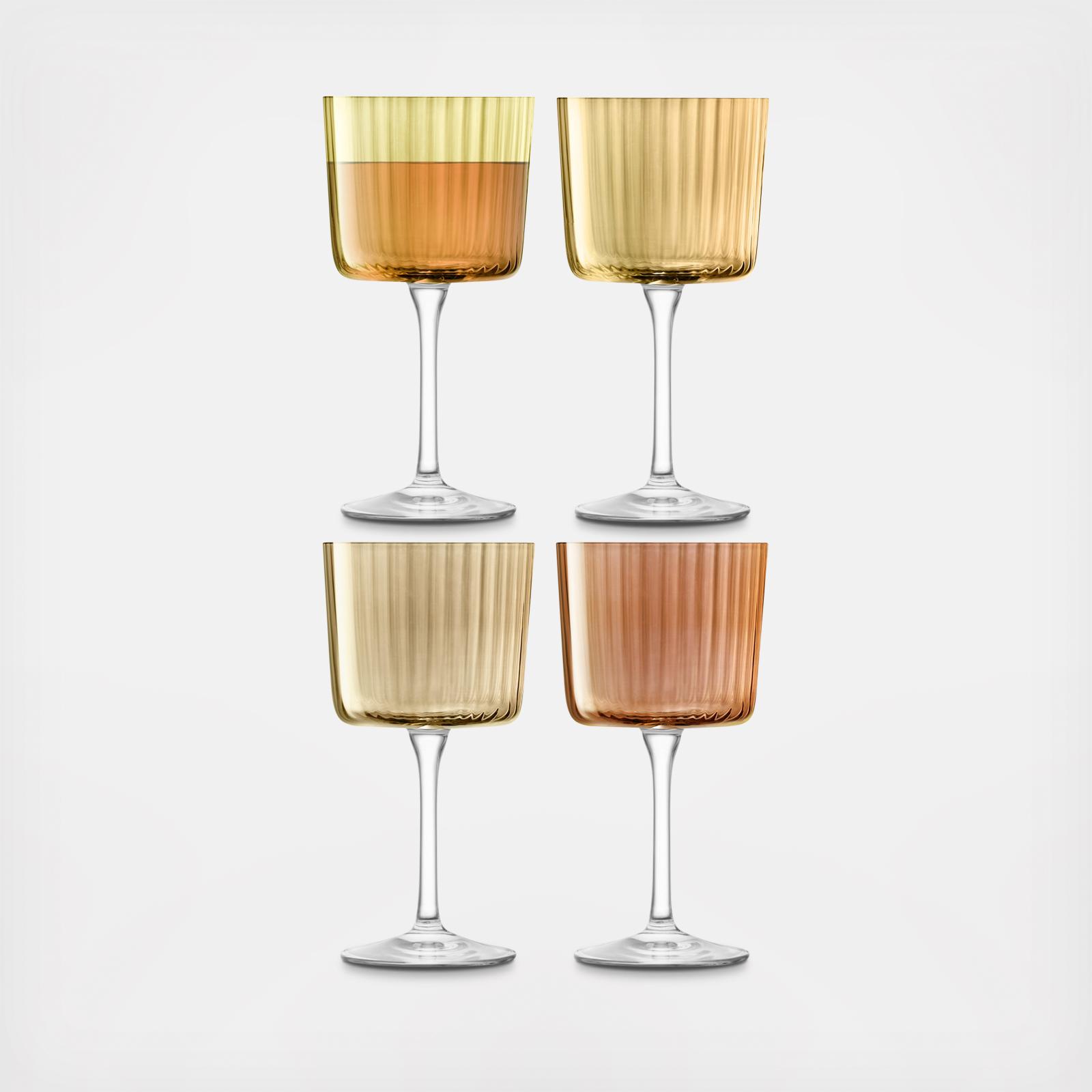 LSA International, Gems Assorted Wine Glass, Set of 4 | Zola