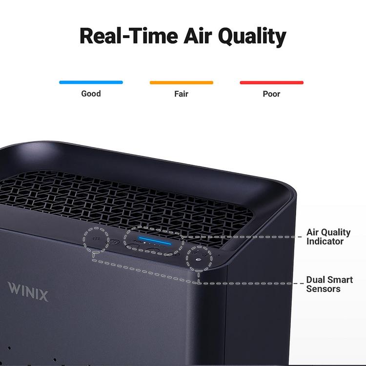 WINIX AM80 4 Stage True HEPA Air Purifier Zola