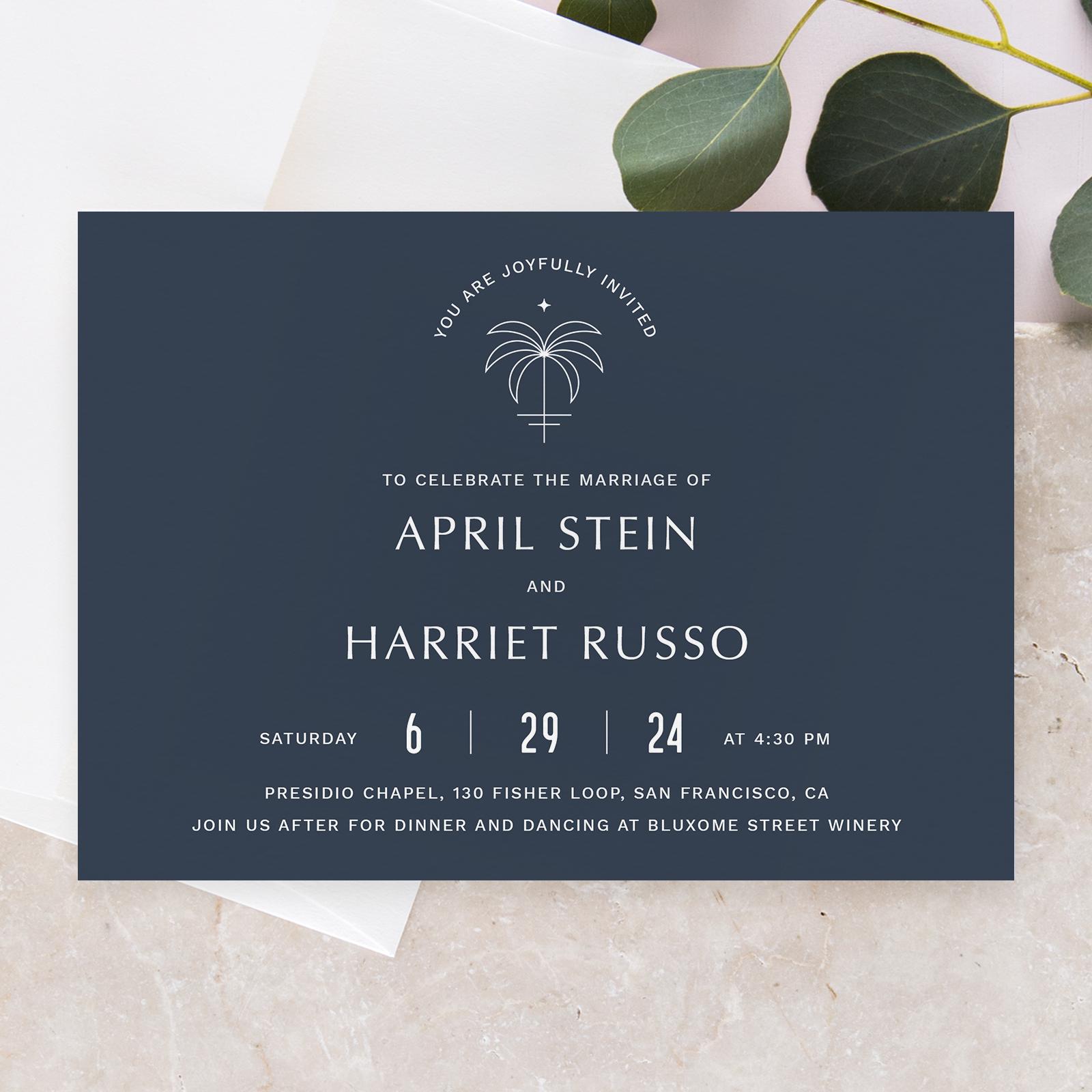 Zola Wedding Invitations - Monraz Landscape