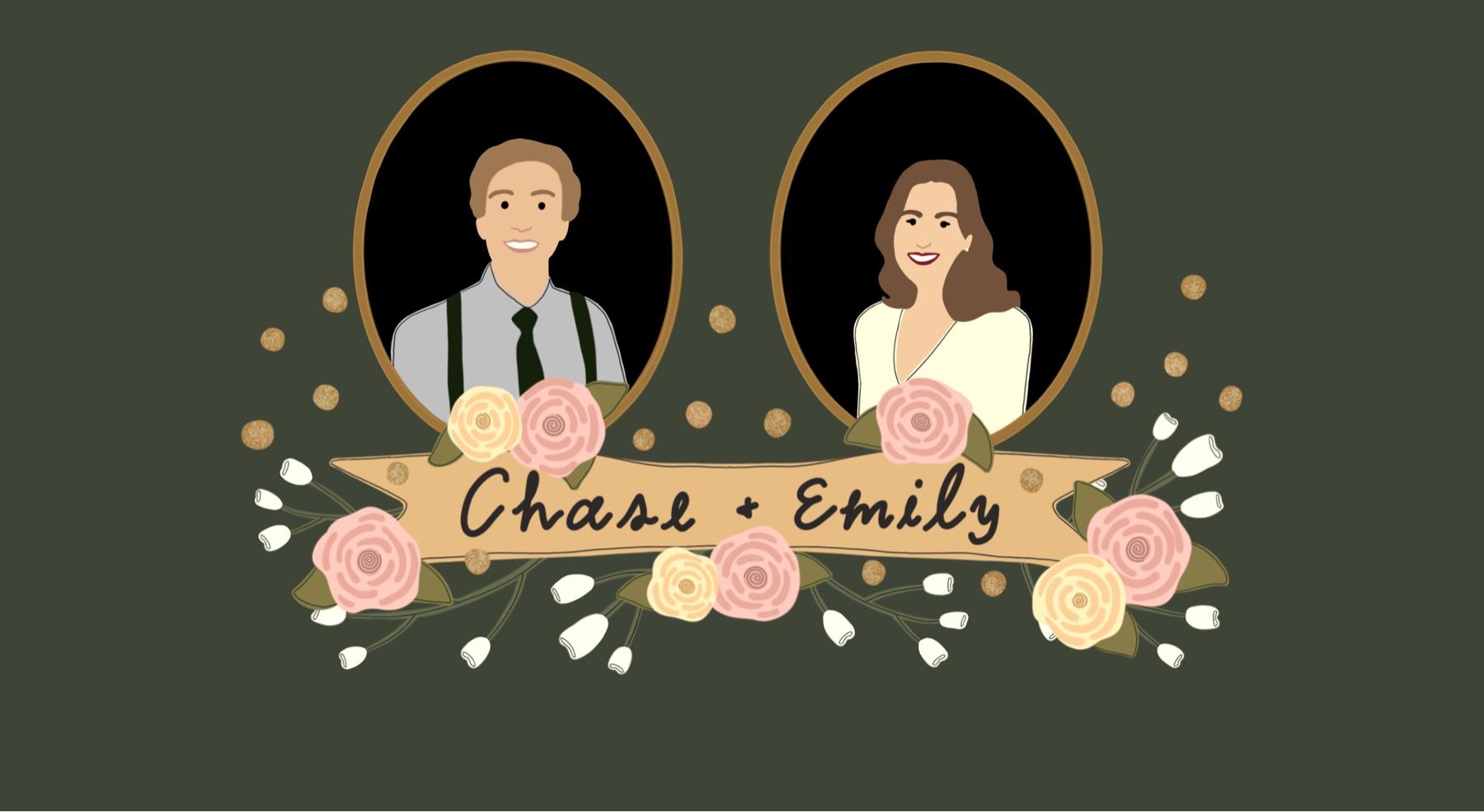 Emily Grantham and Chase Burns' Wedding Website