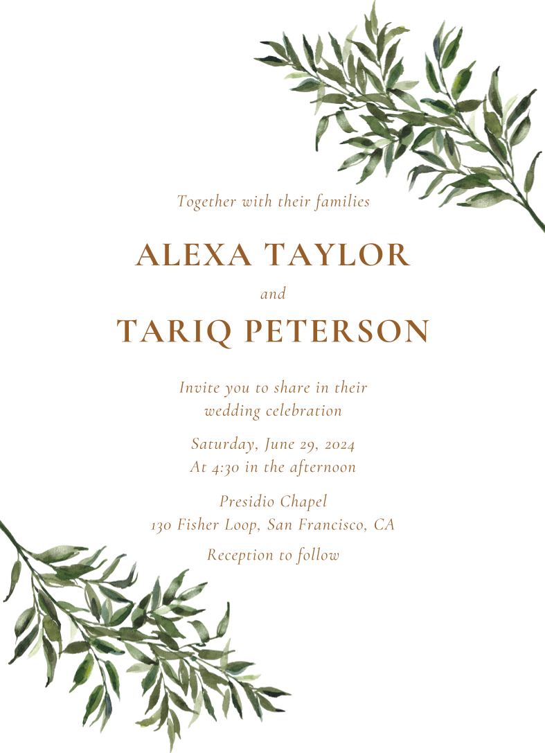 Keely Classic | White | Zola Wedding Invitations