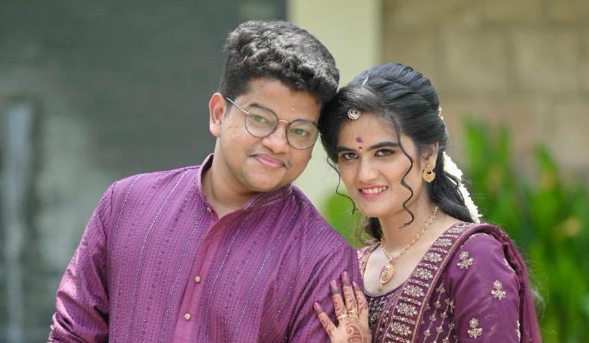 Ajith Menon and Sathya Priya's Wedding Website