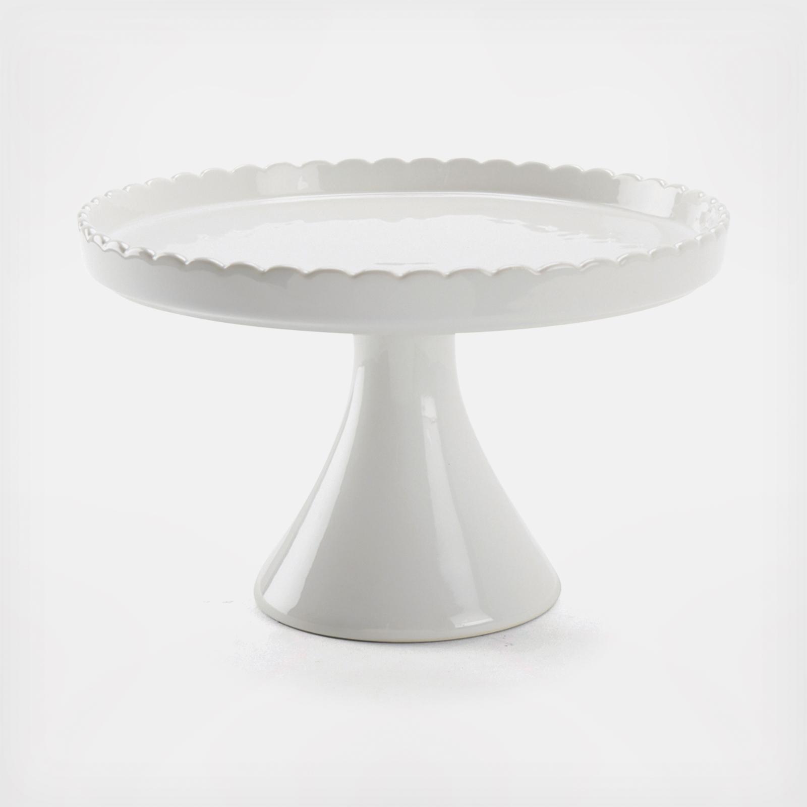 Tableau, Scallop Edge Pedestal | Zola
