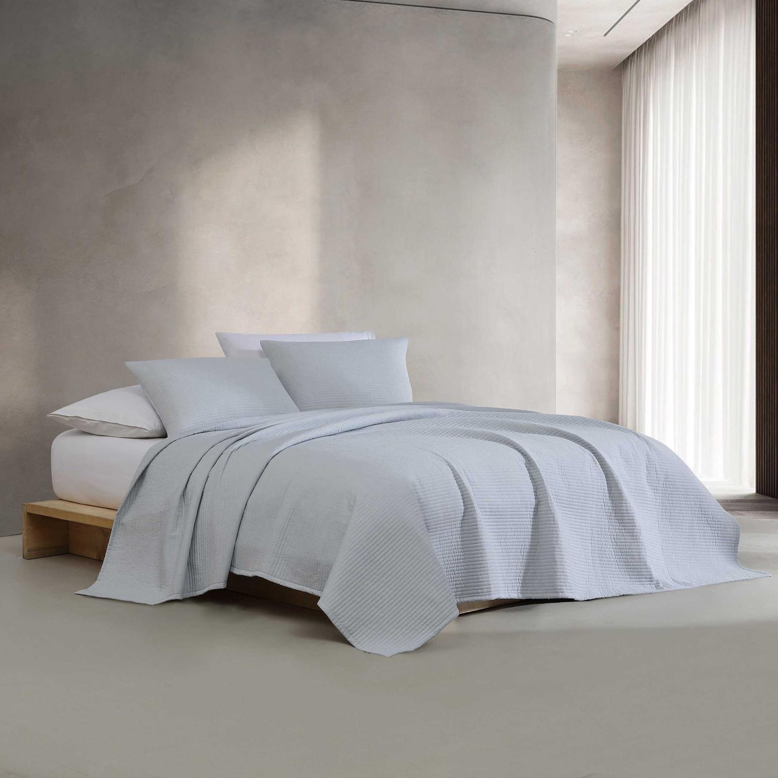 Calvin Klein, Mini Channel 3-Piece Reversible Quilt Set | Zola