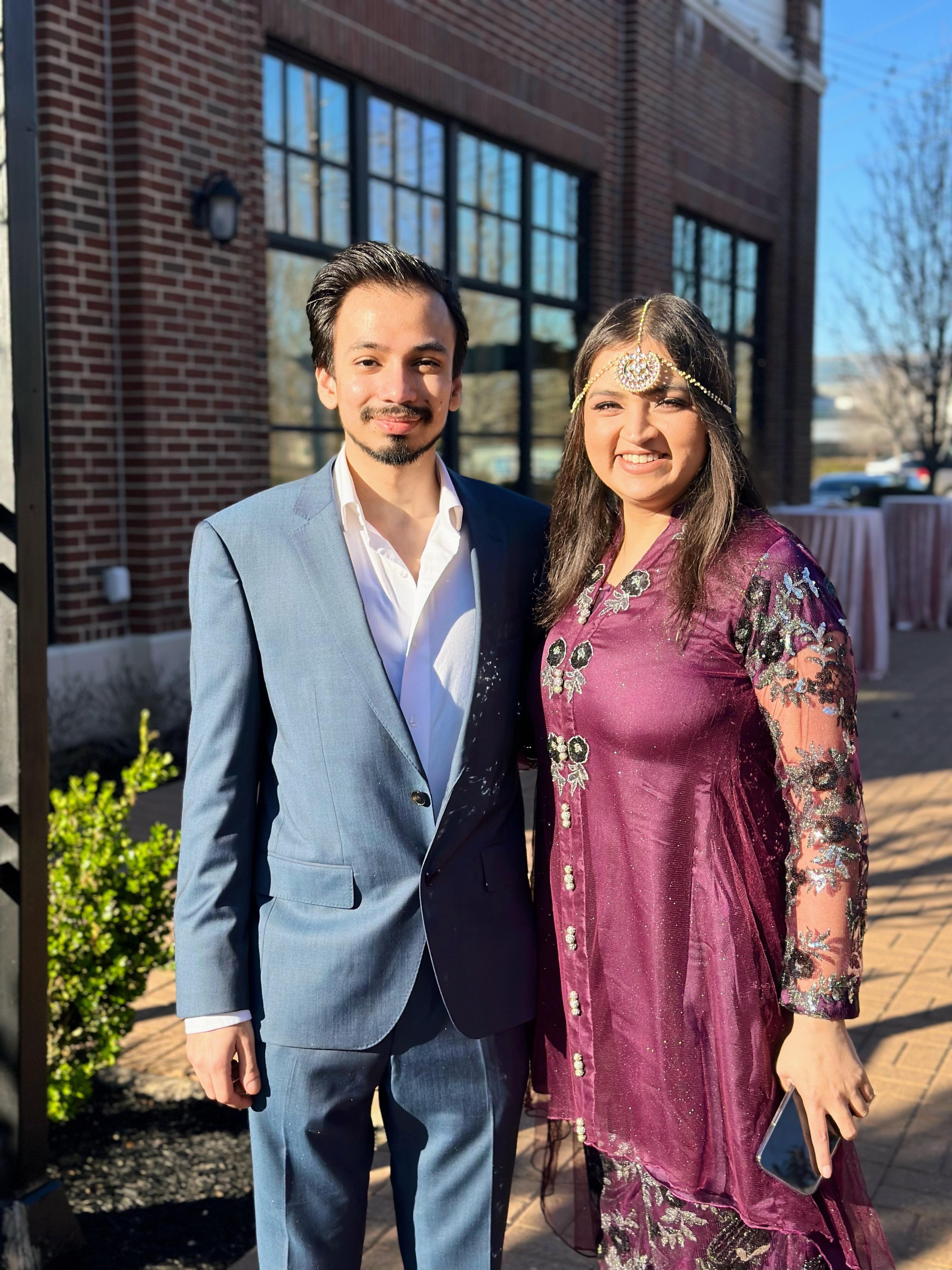 Aadam Saleem and Aisha Sheikh's Wedding Website