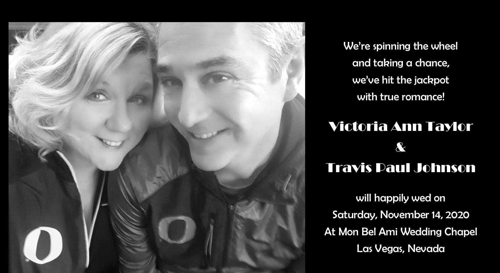 Victoria Taylor and Travis Johnson's Wedding Website