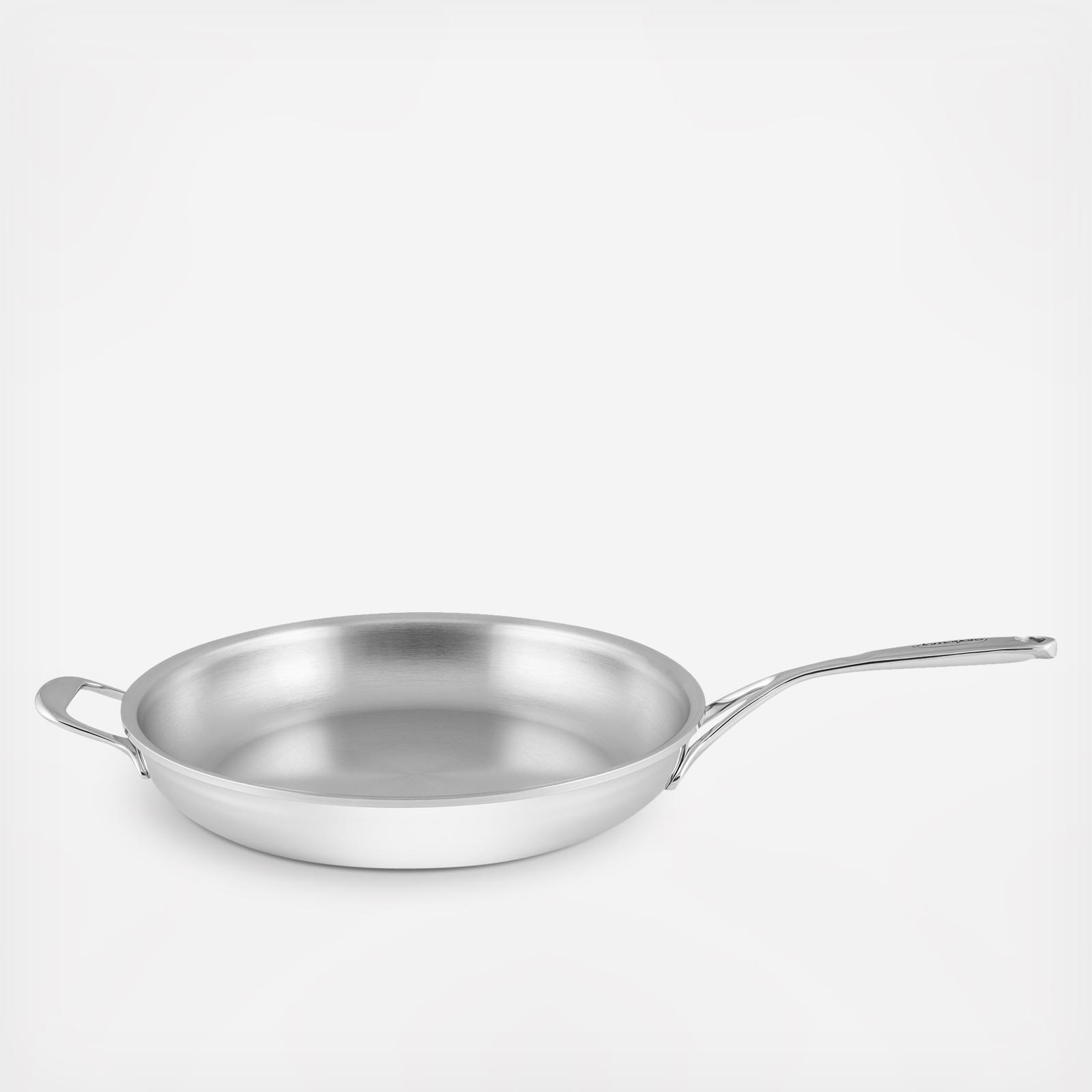Demeyere, Proline Stainless Steel Fry Pan with Helper Handle | Zola