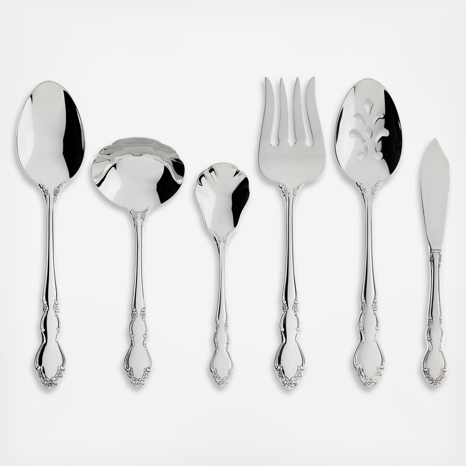 Oneida, Dover 6-Piece Fine Flatware Serving Set - Zola