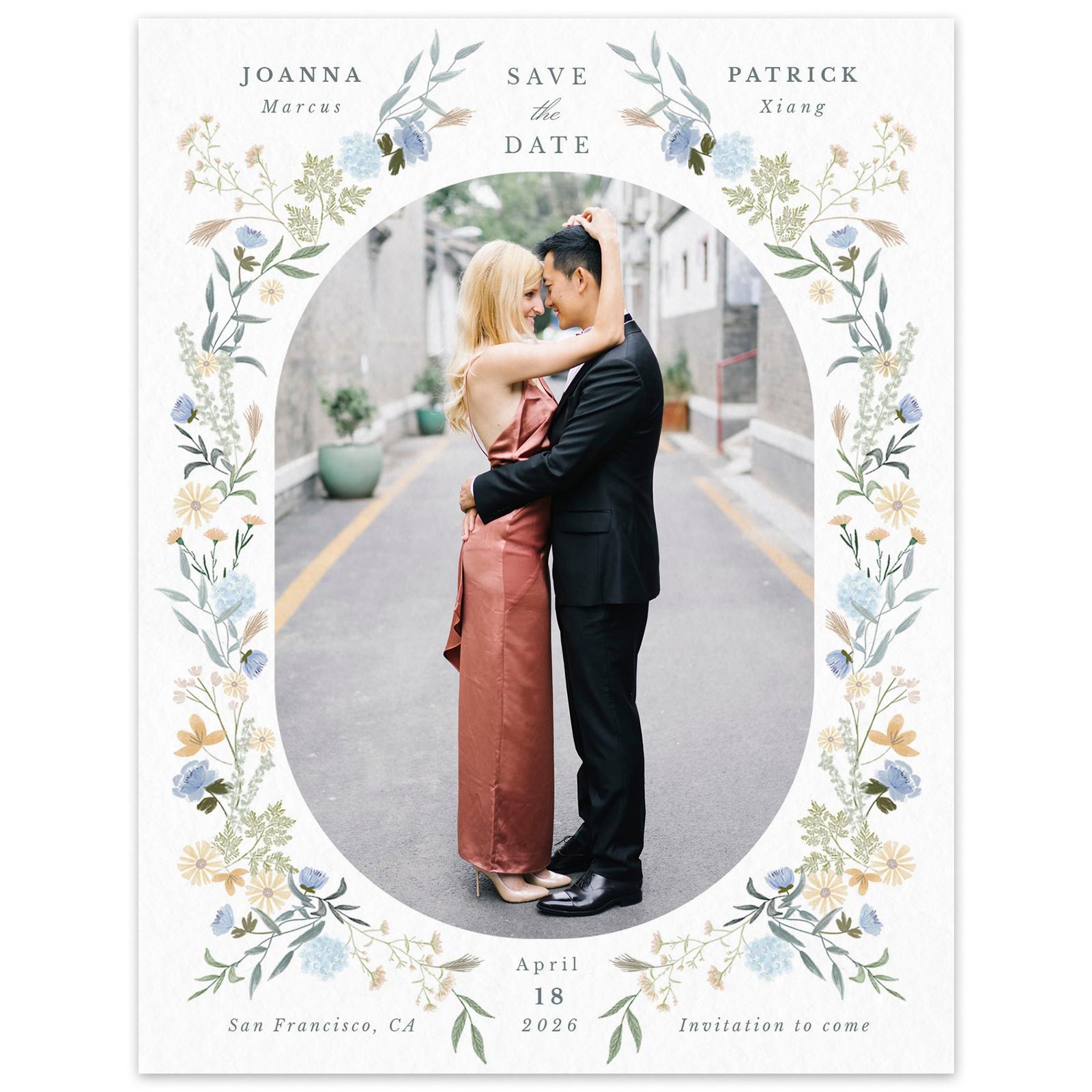 Spring Save the Date Cards for Weddings