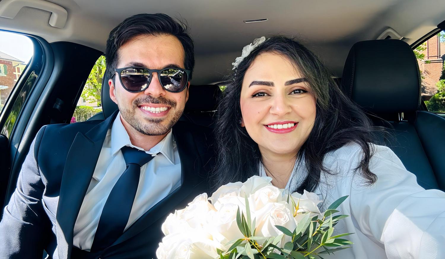Masoud Ahmadi and Foroogh Hosseini's Wedding Website