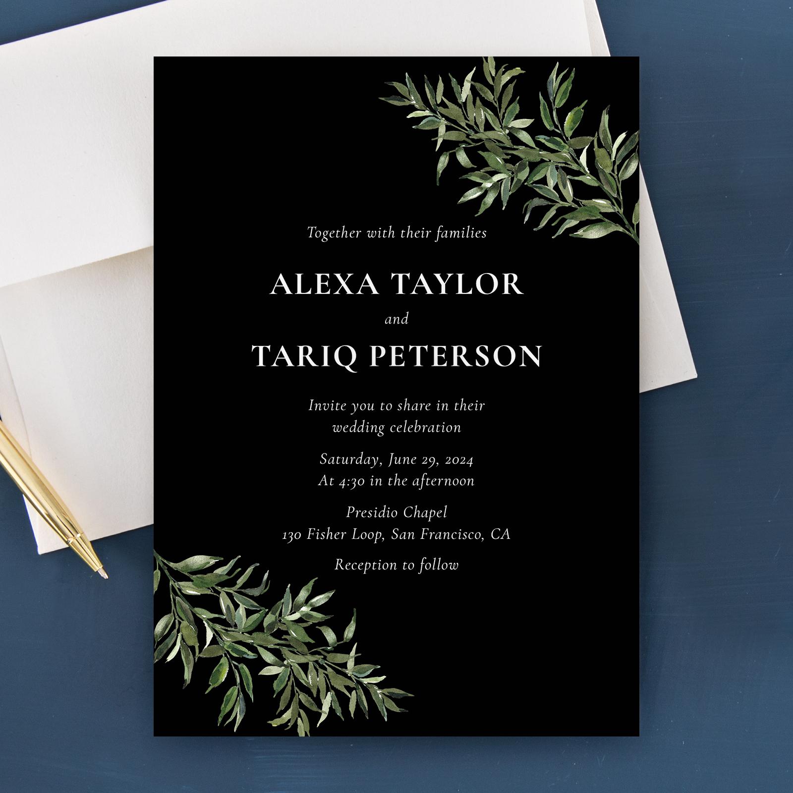 Zola Wedding Invitations - Keely Classic