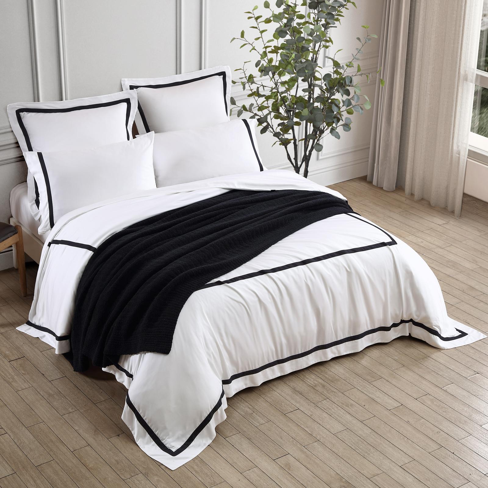 Sunday Citizen, Frame Premium Bamboo Sham, Set of 2 - Zola