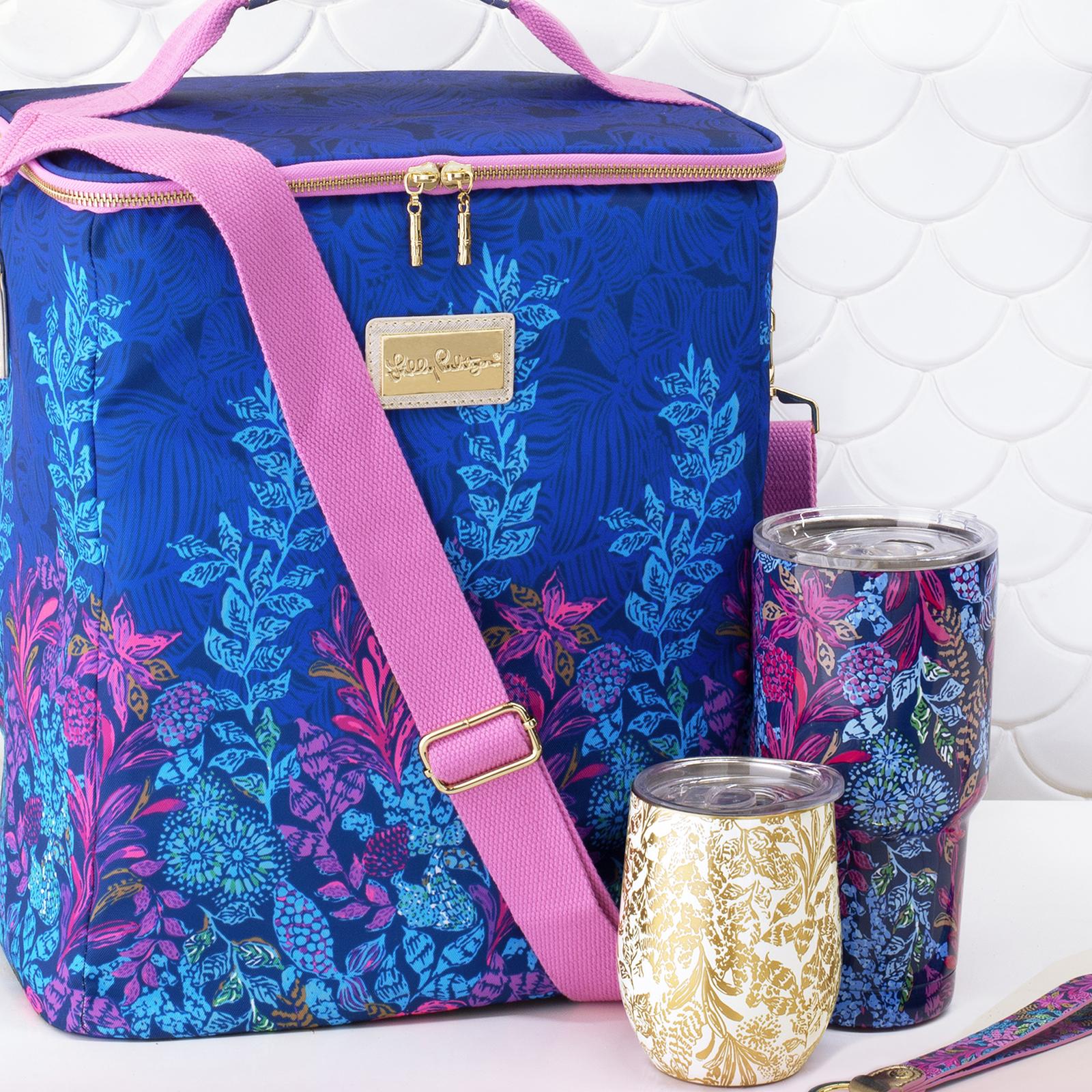 Lilly Pulitzer, Calypso Coast Engineered Wine Carrier | Zola