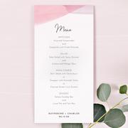Zola Wedding Menus - Riverside