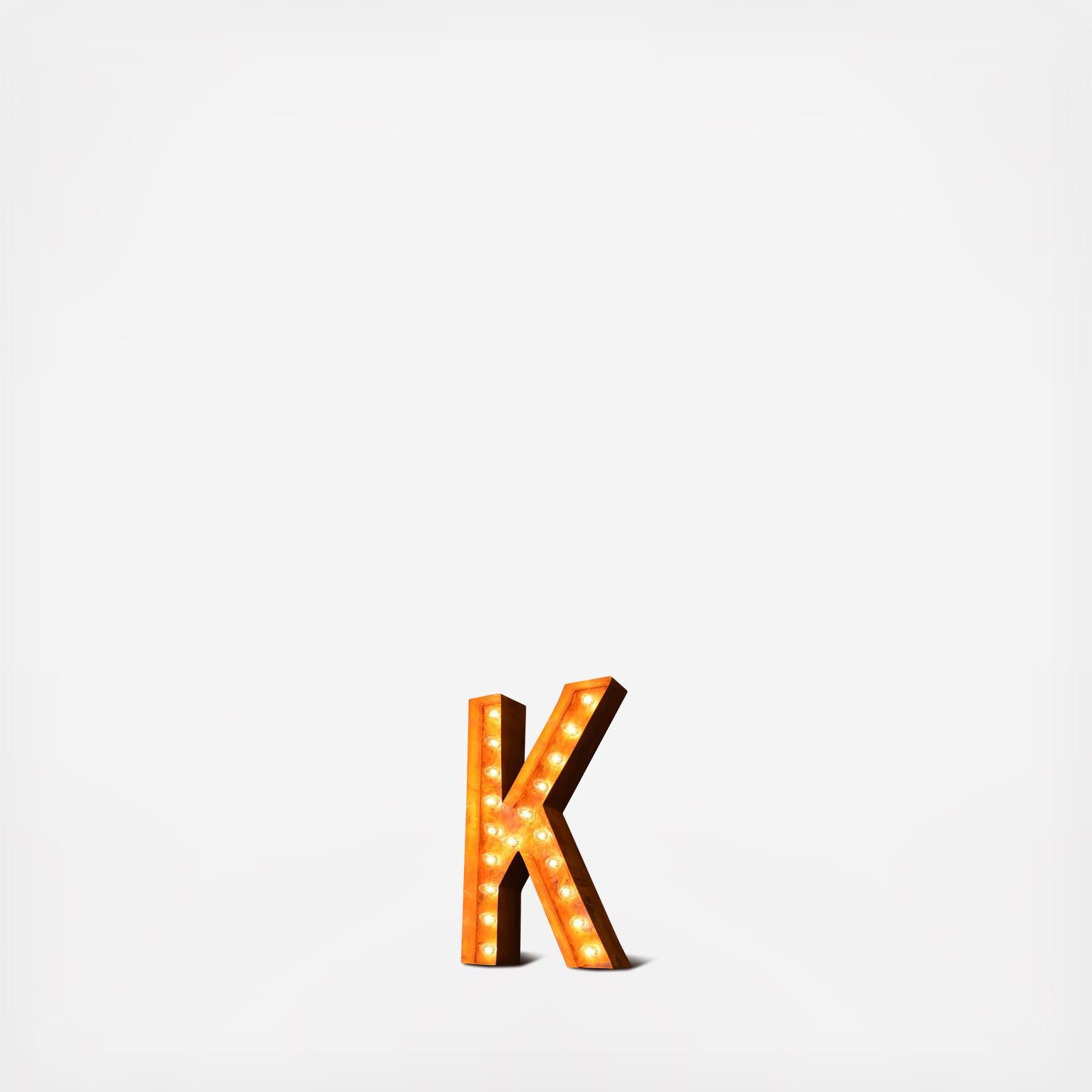 Iconics Decor, Small Letter Icon - Zola