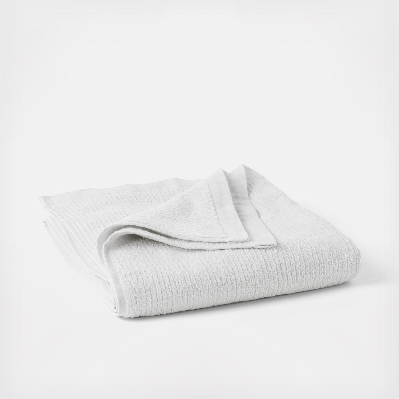 Coyuchi, Temescal Organic Ribbed Bath Towel, Set of 2 | Zola