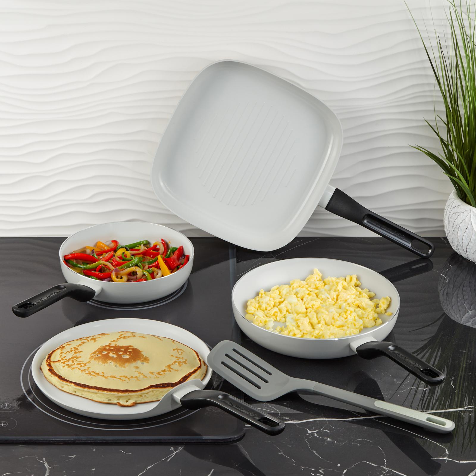 BergHOFF, Leo Glints 5-Piece Nonstick Ceramic Cookware Set | Zola