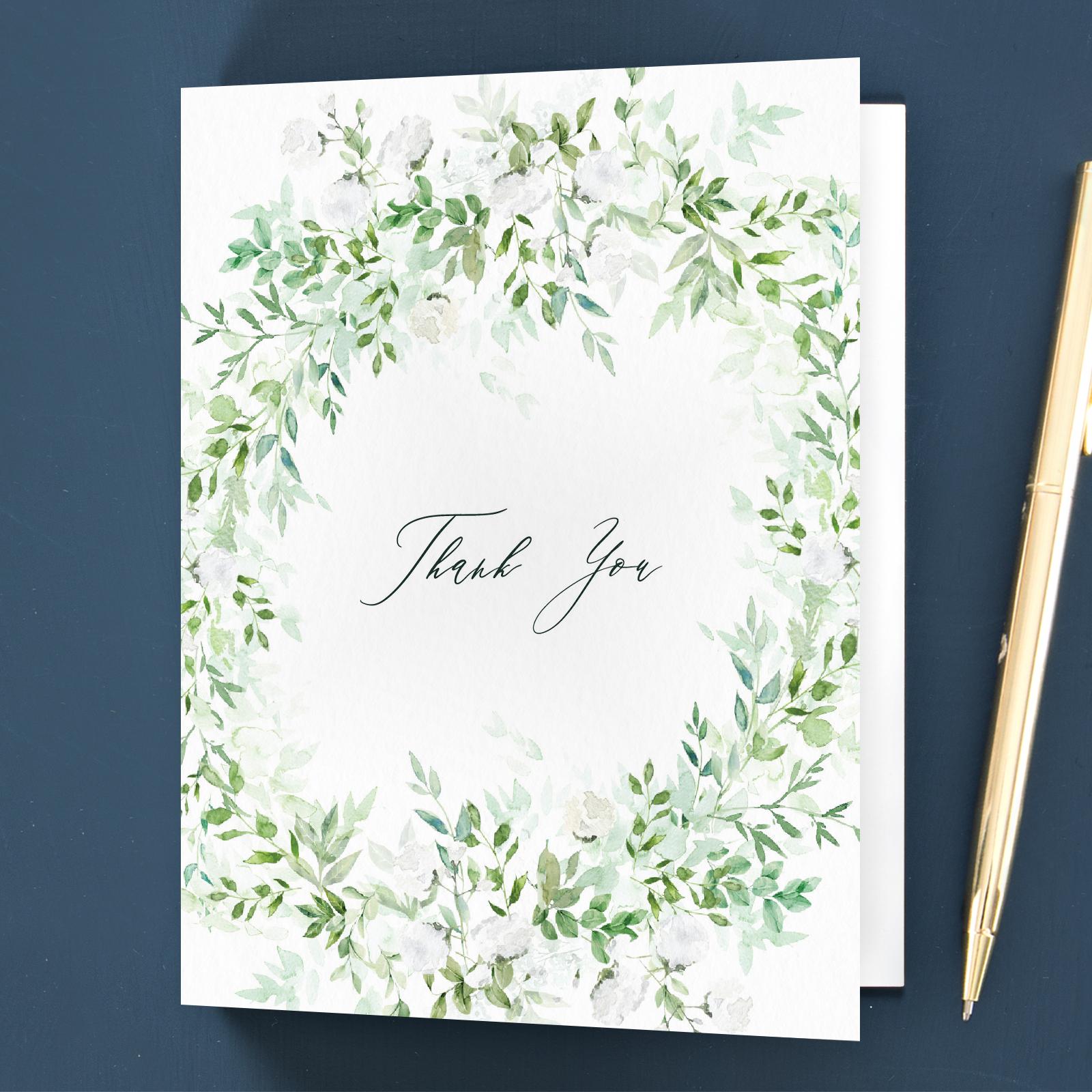 Zola Thank You Cards - Farnham Portrait