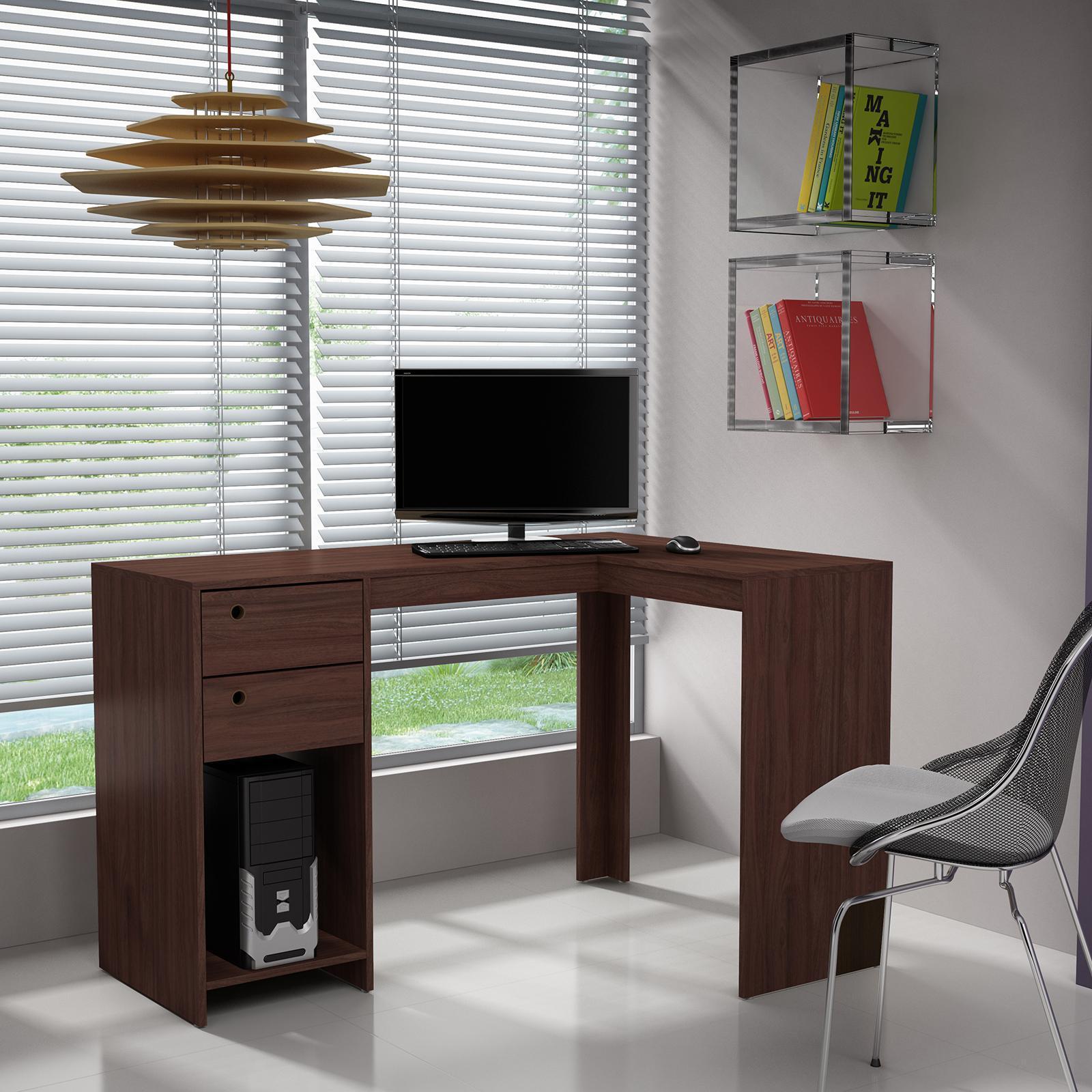 Manhattan Comfort Palermo Classic L Desk Zola