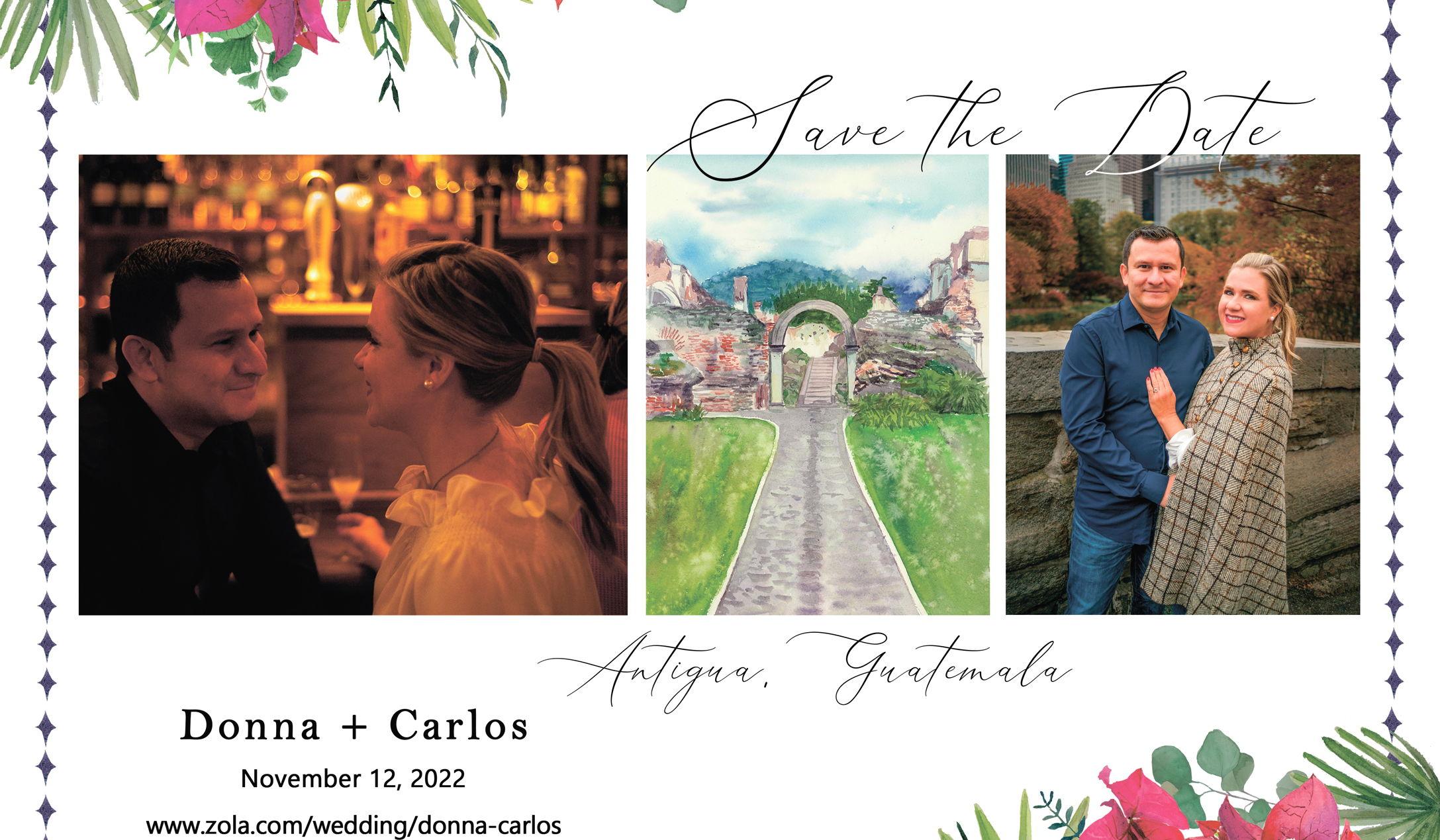 Donna Zill and Carlos Letona's Wedding Website
