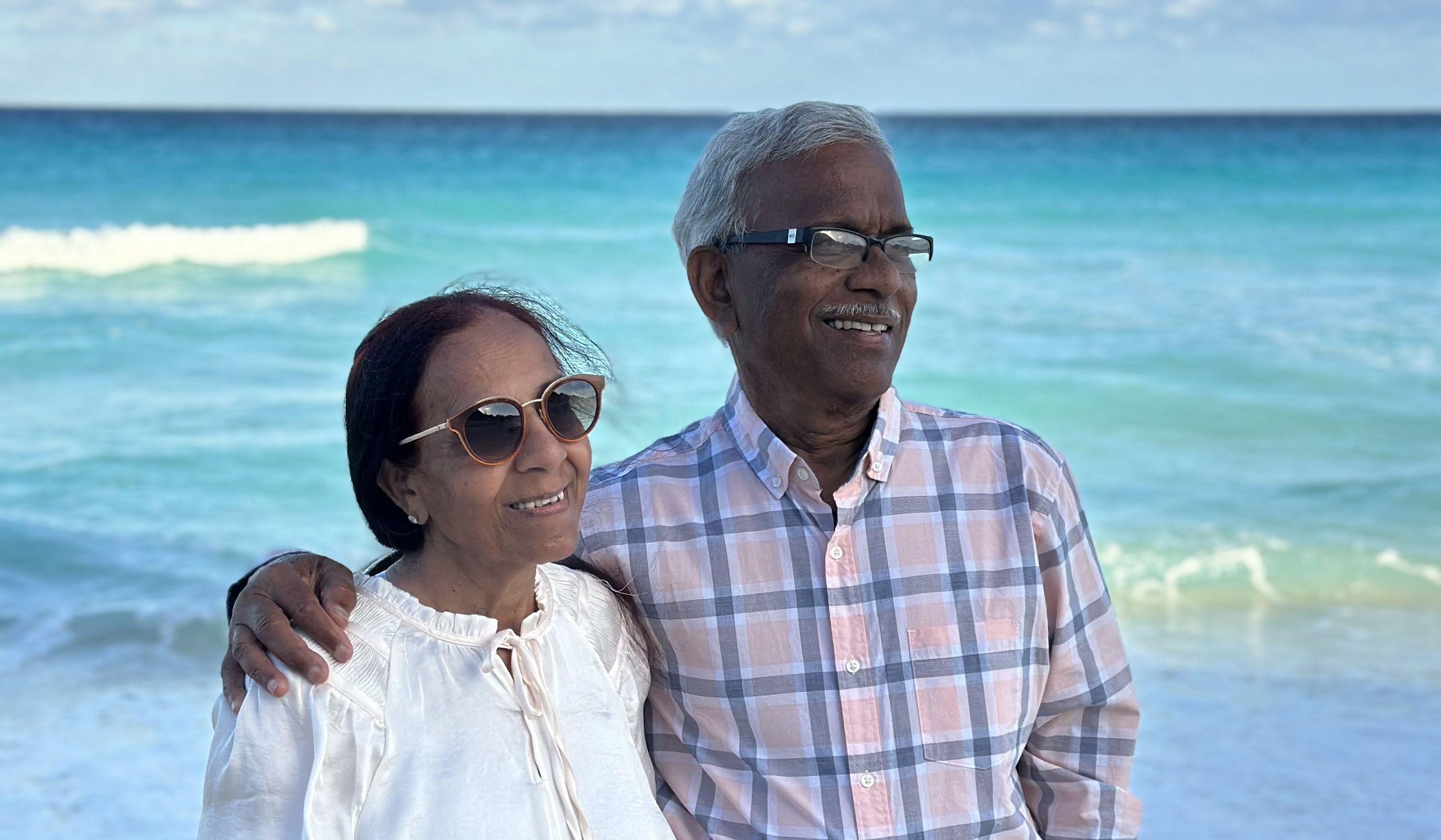 Hasmukhlal Patel and Hansa Patel's Wedding Website