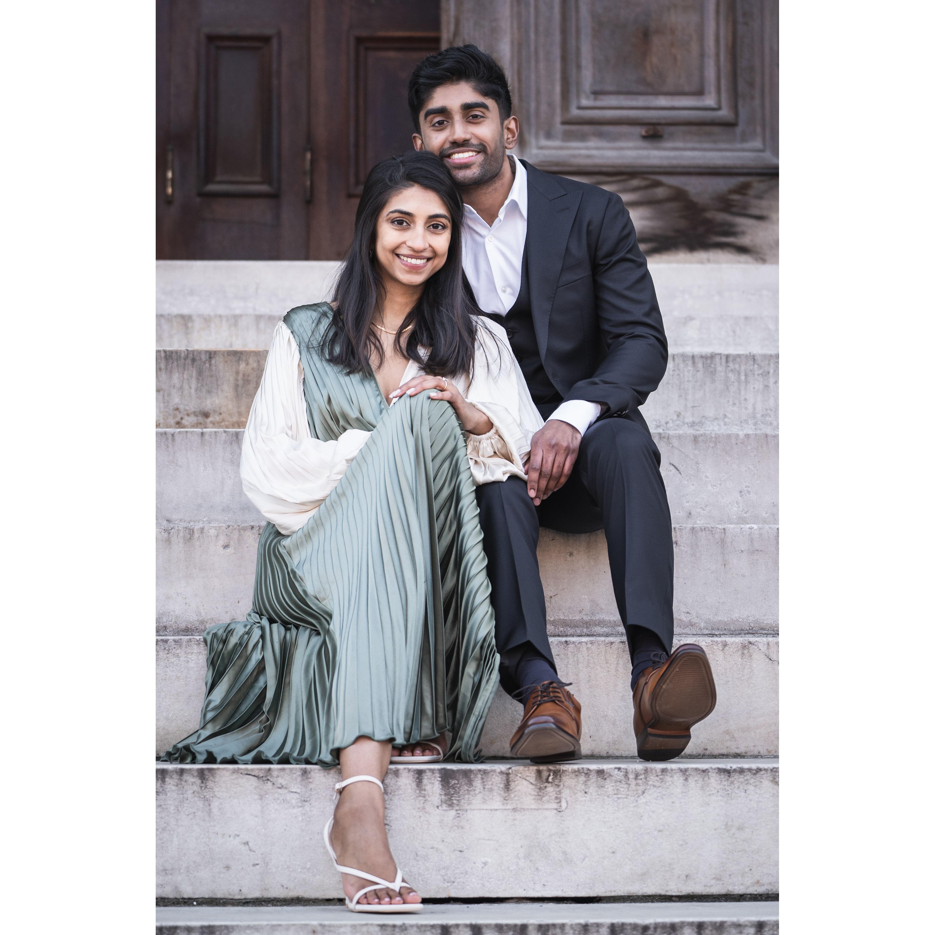 Suma M and Dhiraj P's Wedding Website