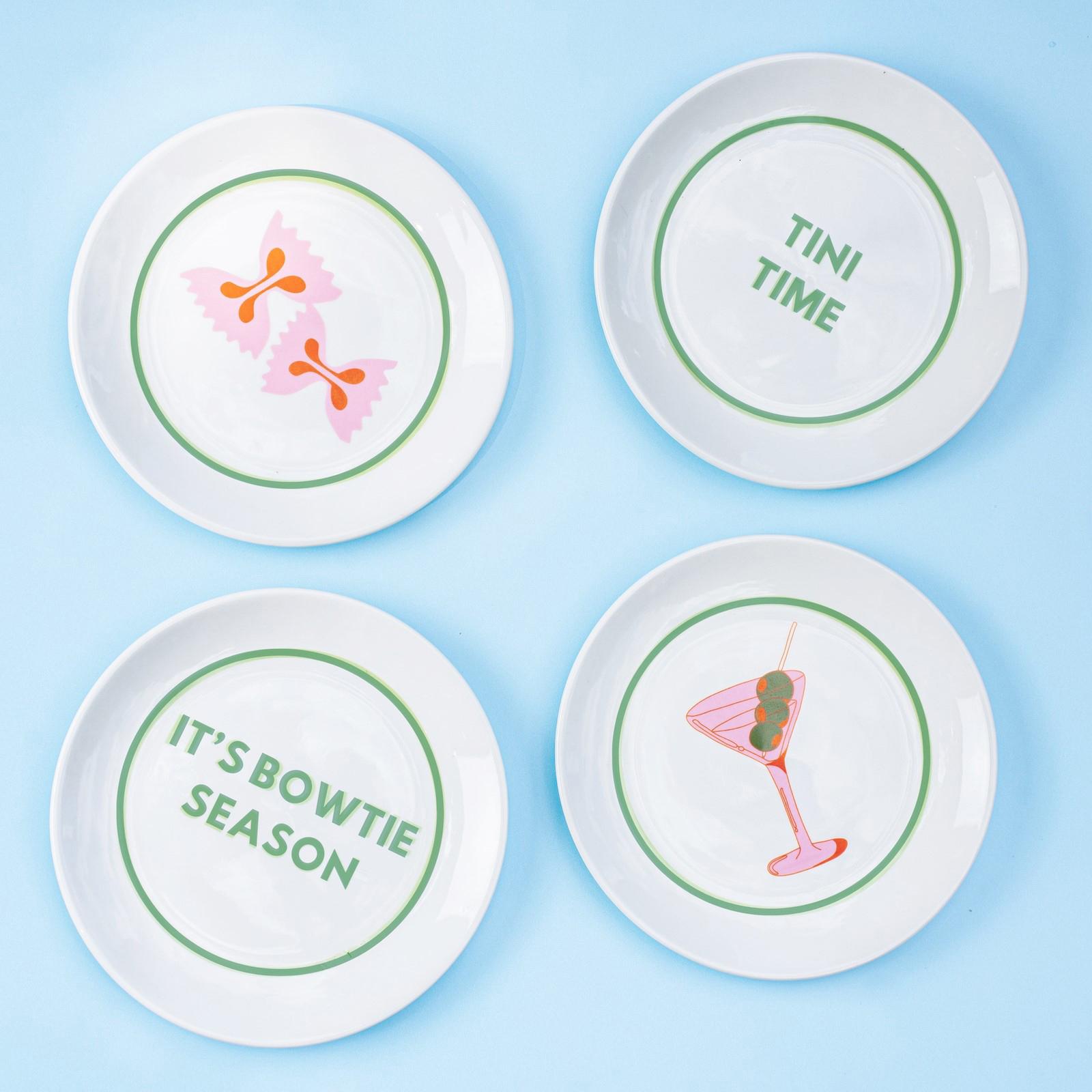 The Nosh Table, Nosh Appetizer Plate, Set of 4 | Zola