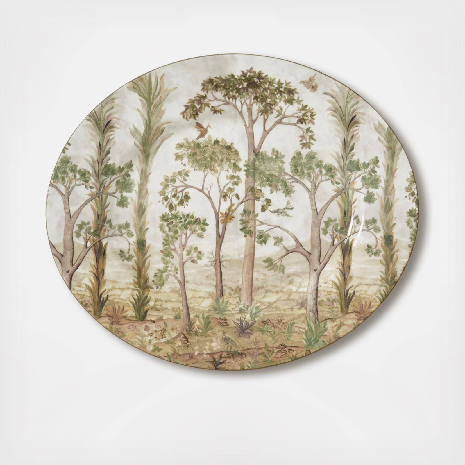 Spode, Kit Kemp Tall Trees Oval Platter - Zola