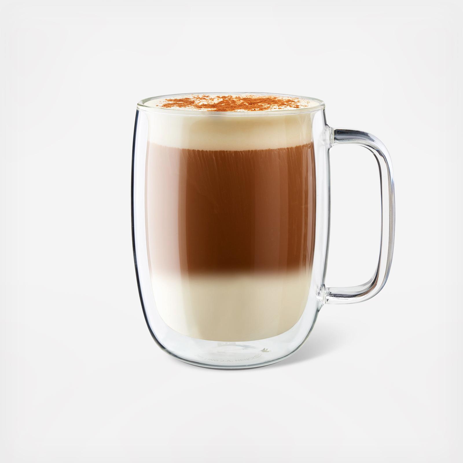 ZWILLING, Sorrento Plus Double Wall Latte Mug Set, Set of 2 | Zola