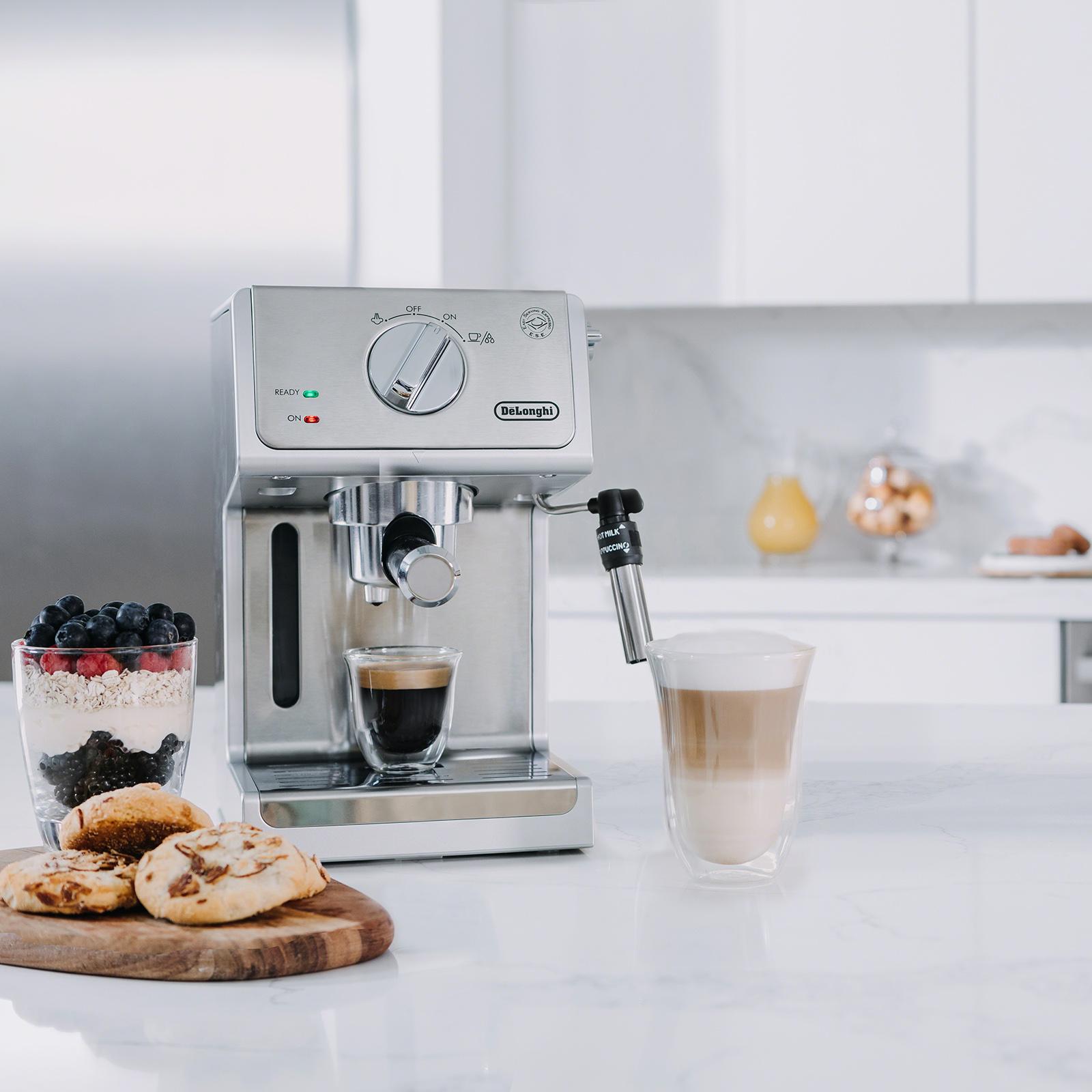 De Longhi 15 Bar Pump Adjustable Advanced Espresso Machine Zola