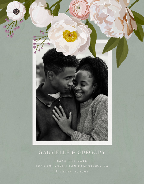 Verano Photo | Sage | Zola Save The Dates