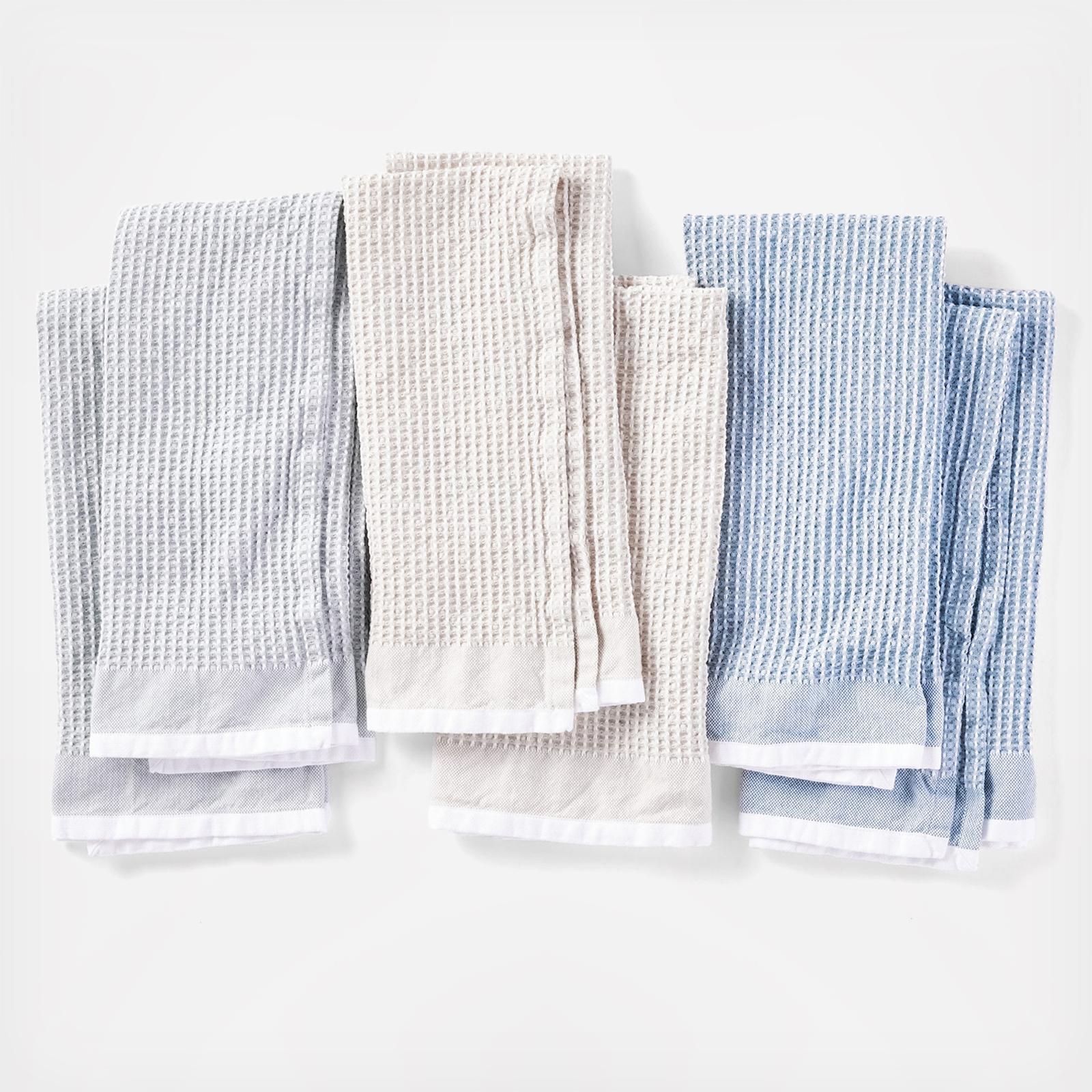 Coyuchi, Organic Waffle Kitchen Towel, Set of 6 | Zola