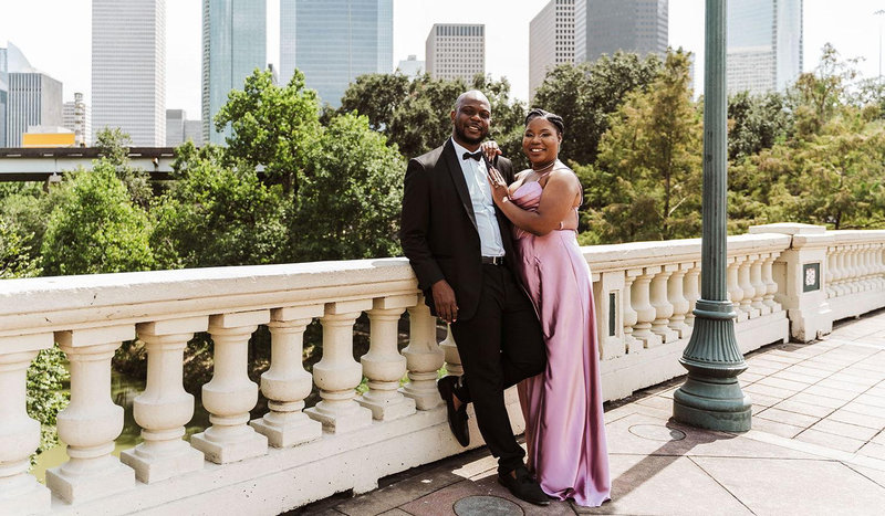 Landie Fisher and Tarwon Koah's Wedding Website