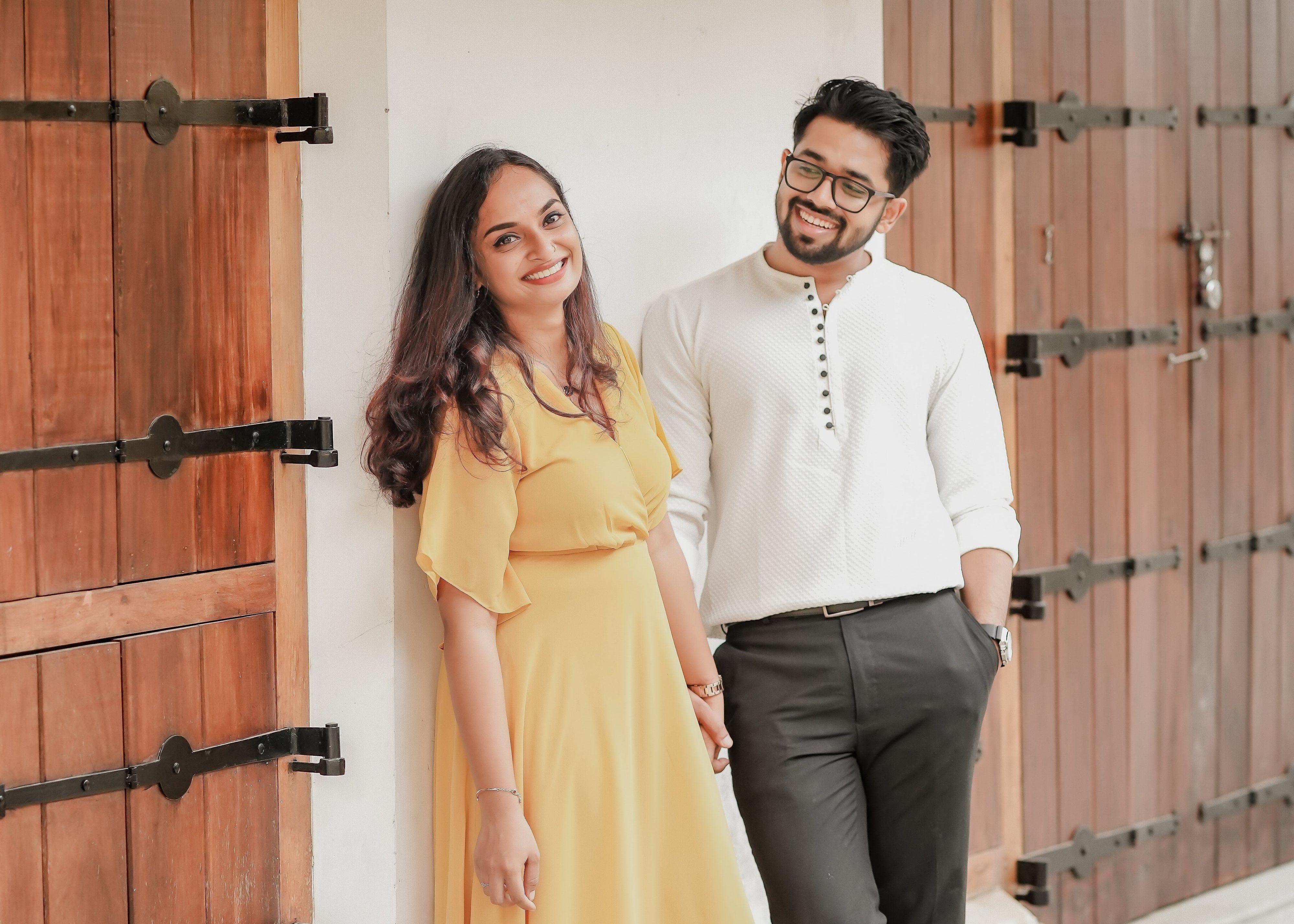 Arjun PK and Arya Lal's Wedding Website