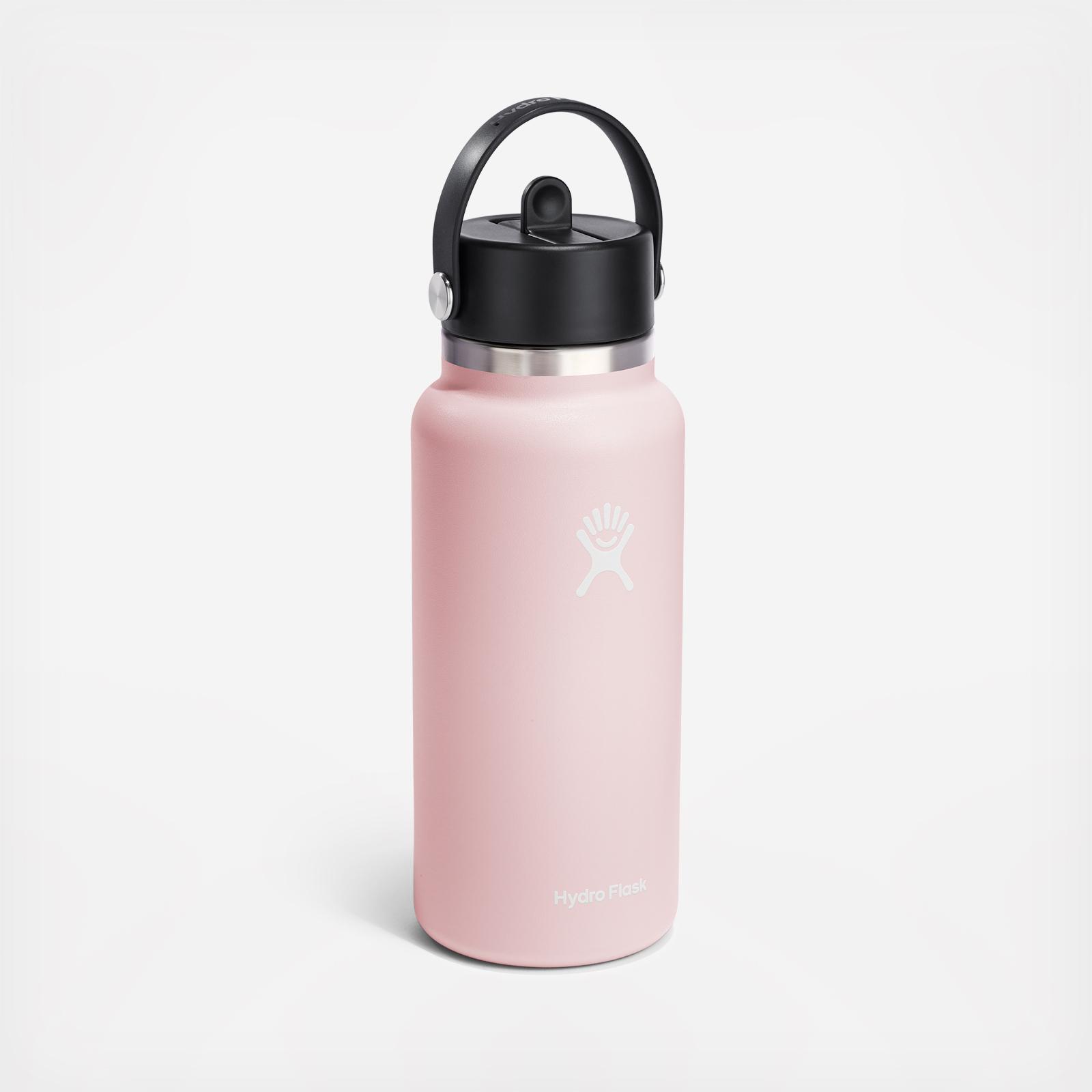 Hydro Flask, 32 oz. Wide Mouth Bottle with Flex Straw Cap | Zola