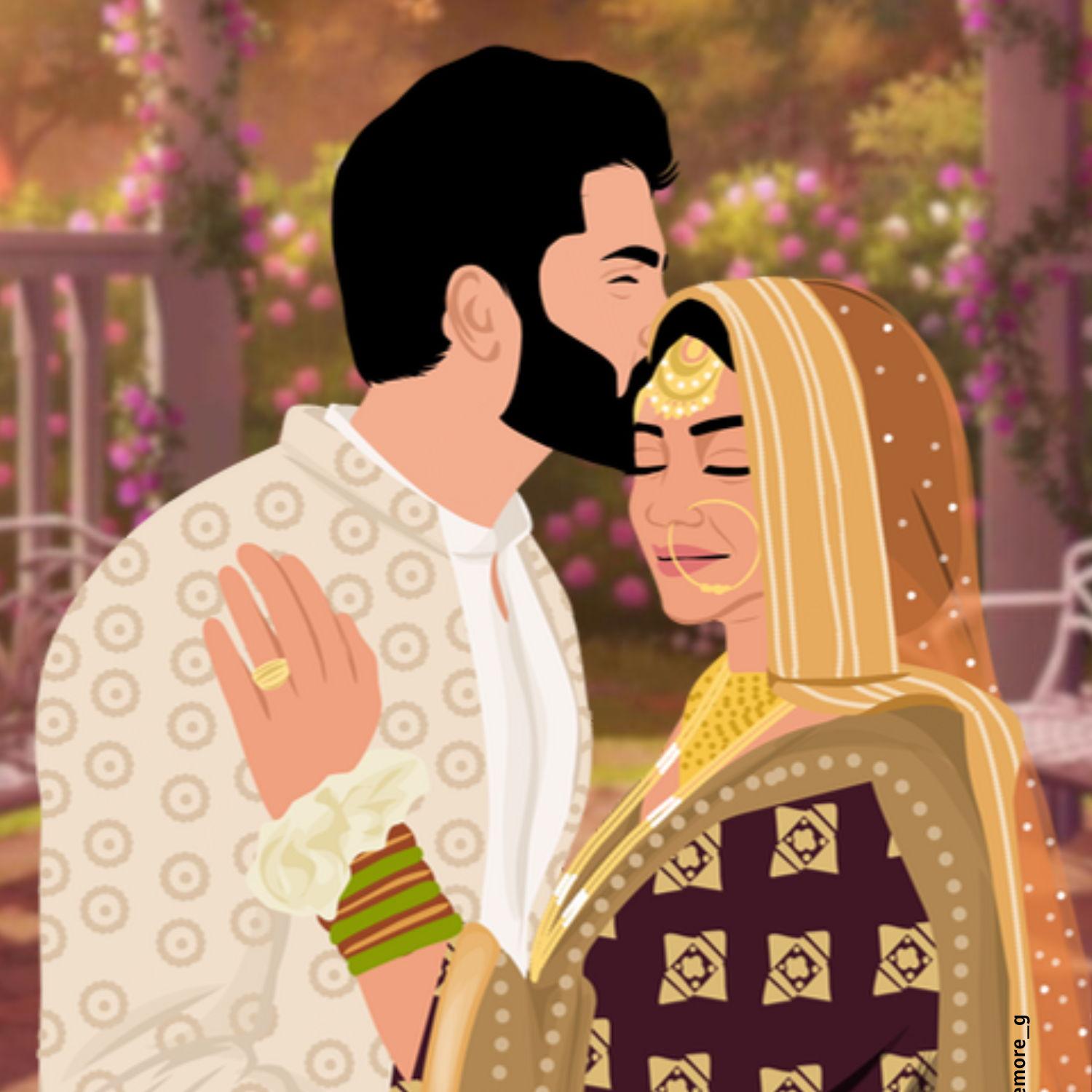 Mukhtar Sheikh and Mahek Khan's Wedding Website