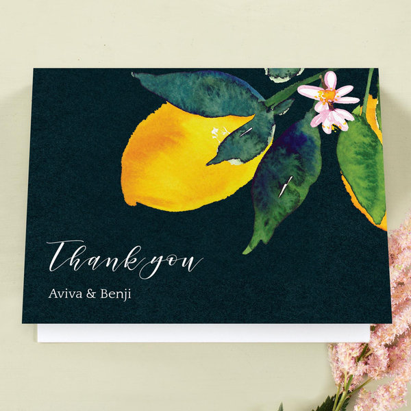 Zola Thank You Cards