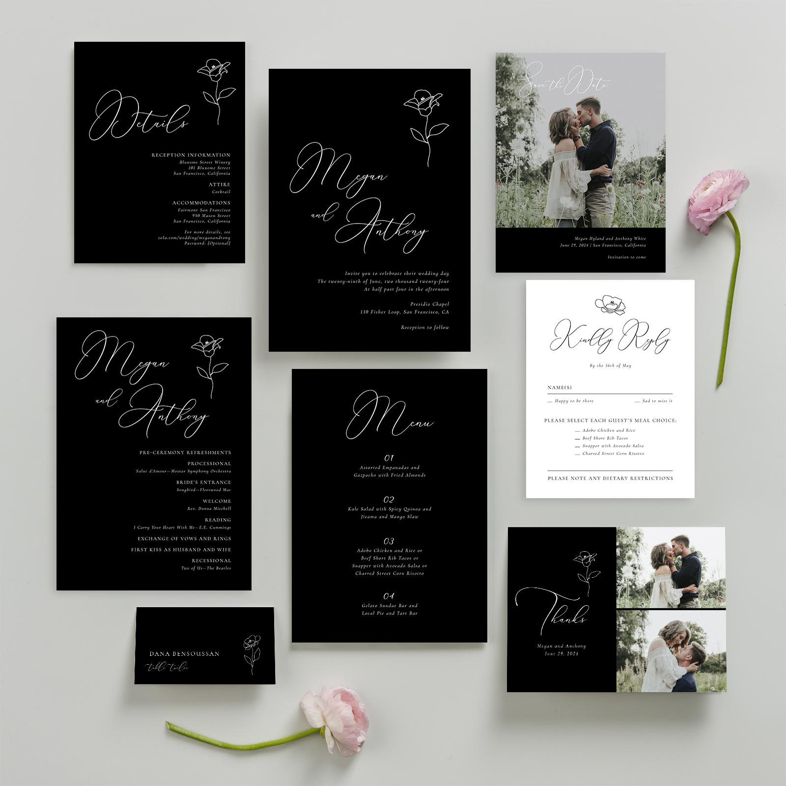 Zola Wedding Invitations - Belencito Classic