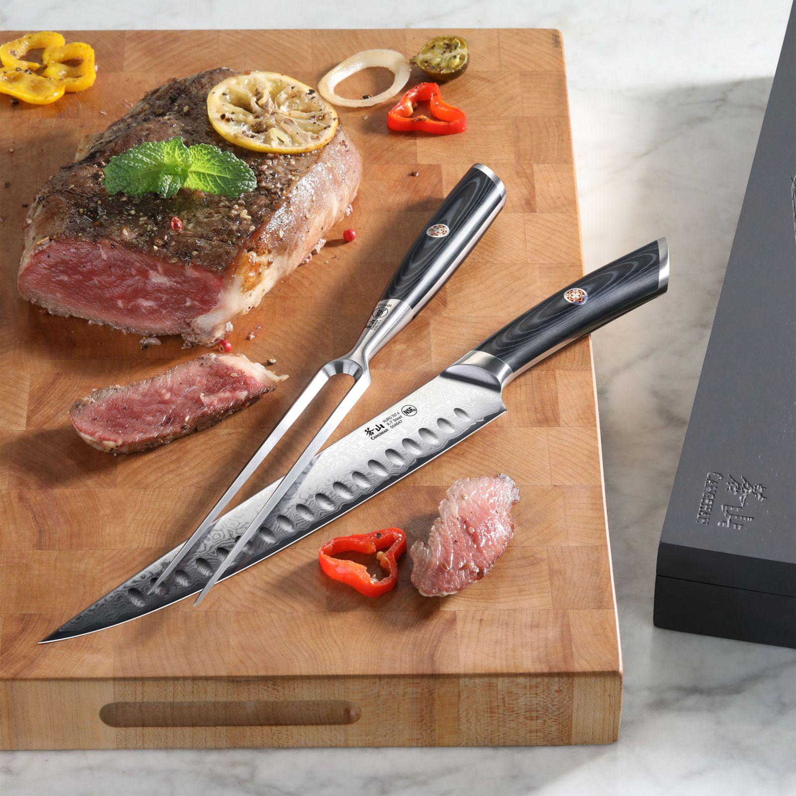 Cangshan, Kuro 2-Piece Carving Set | Zola