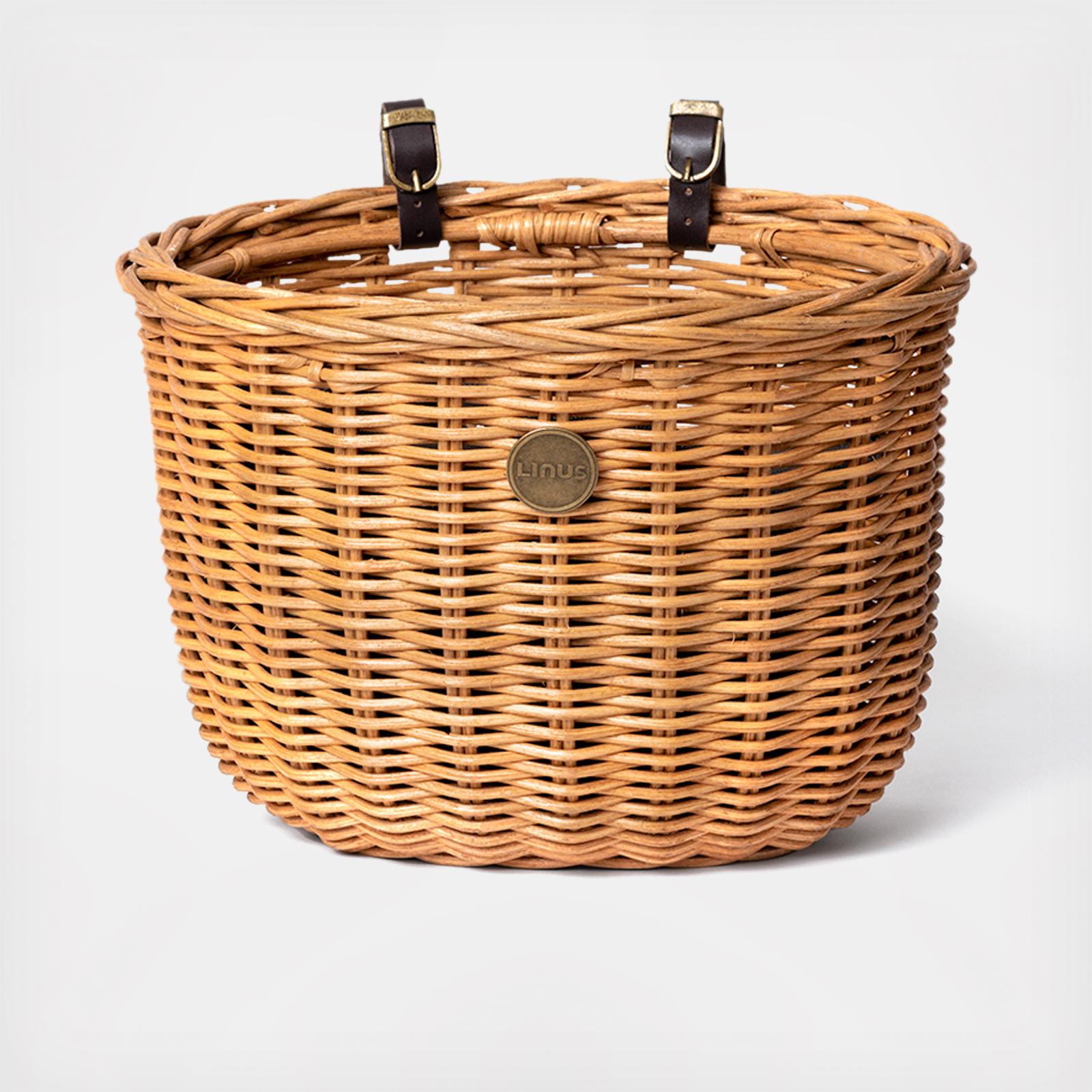 Linus, Oval Rattan Basket - Zola