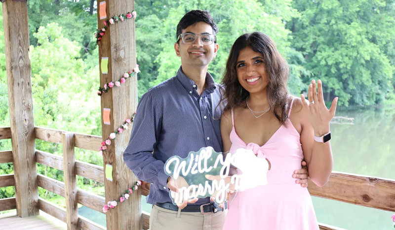 Megh Mehta and Aarushi Advani's Wedding Website