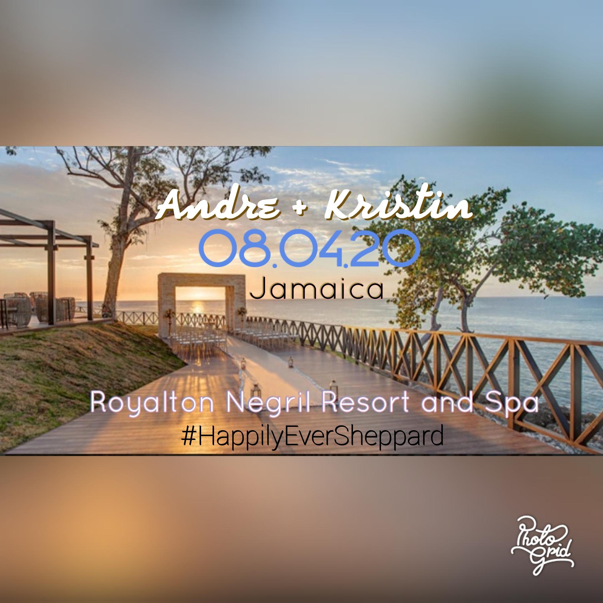 Andre Sheppard and Kristin Skipper's Wedding Website