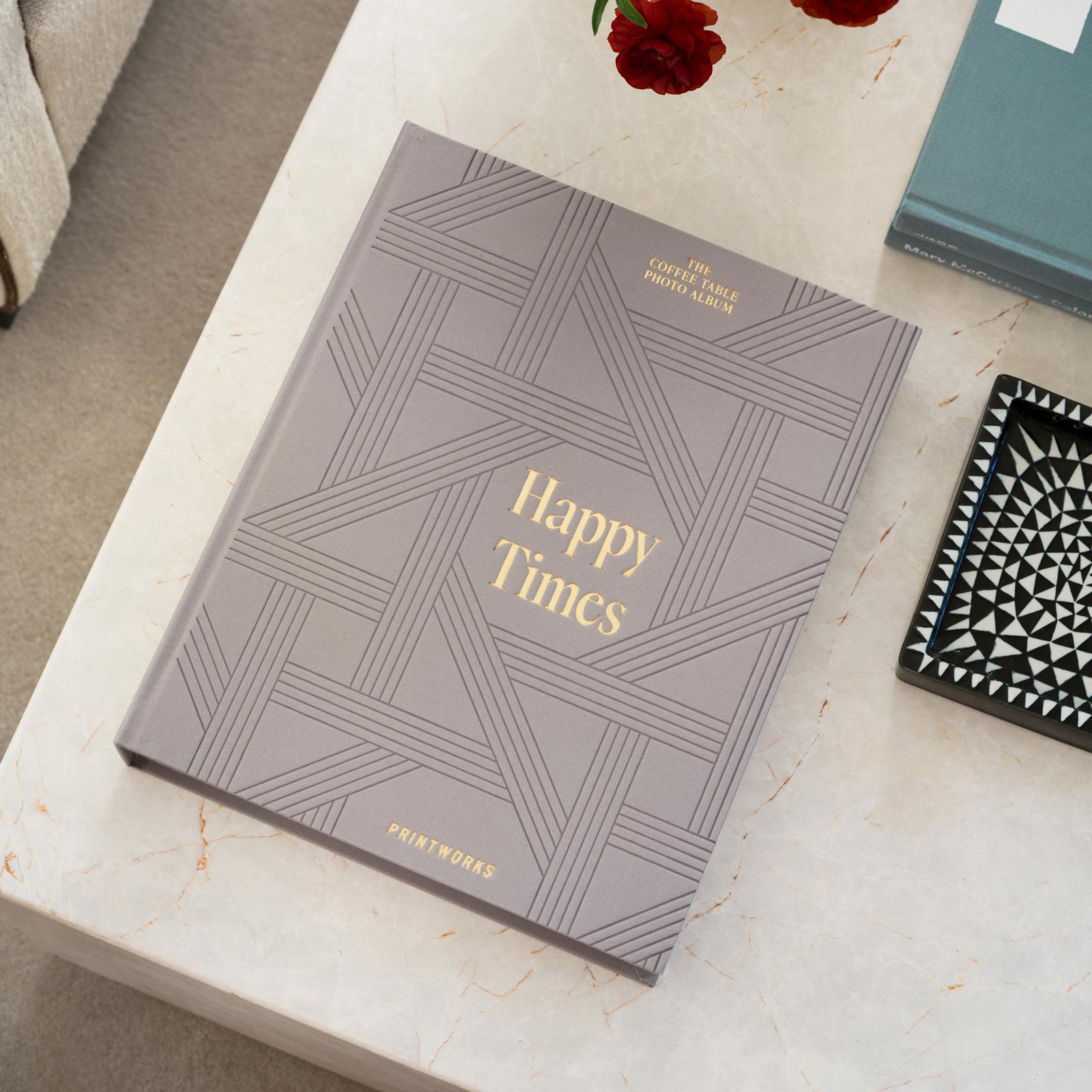 PRINTWORKS, Happy Times Coffee Table Photo Album | Zola