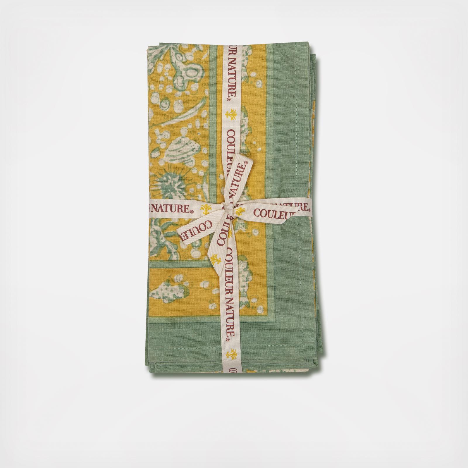 Couleur Nature, La Mer Tea Towel, Set of 3 | Zola
