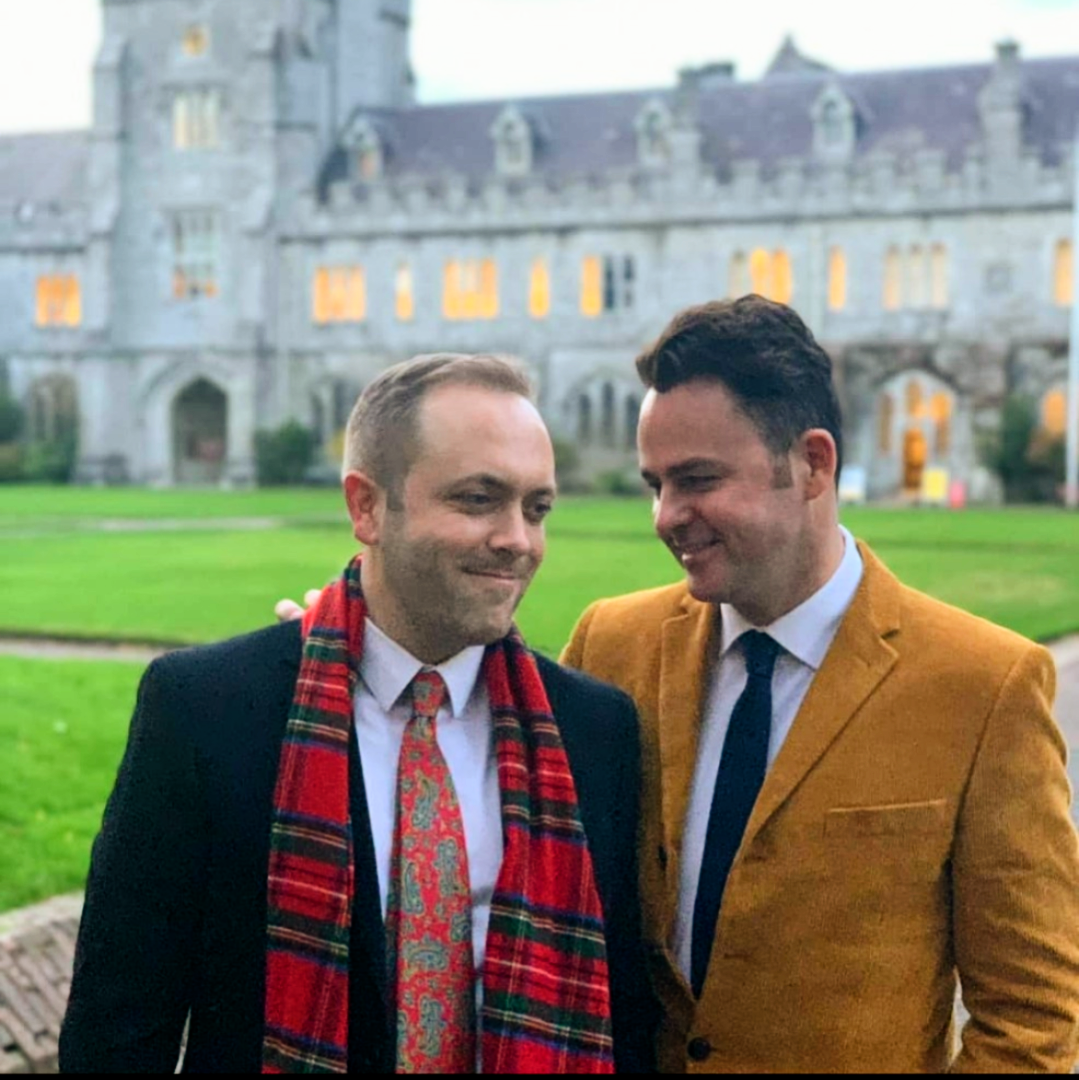 Cathal Lyons and Micheál Healy's Wedding Website