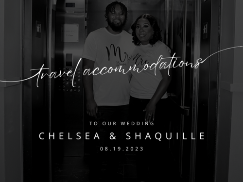 Chelsea Arrington and Shaquille Brown's Wedding Website